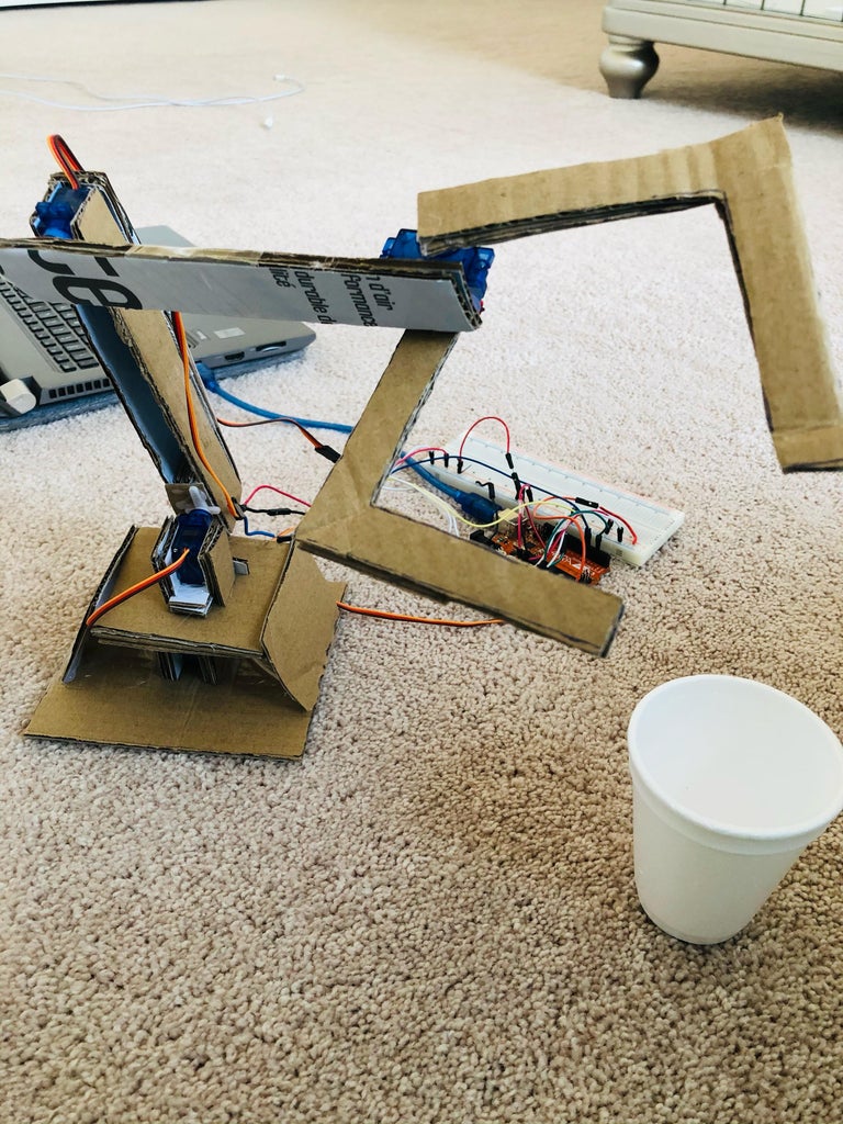 Servo Robot Arm : 4 Steps - Instructables Servo Robot Arm : 4 Steps - Instructables