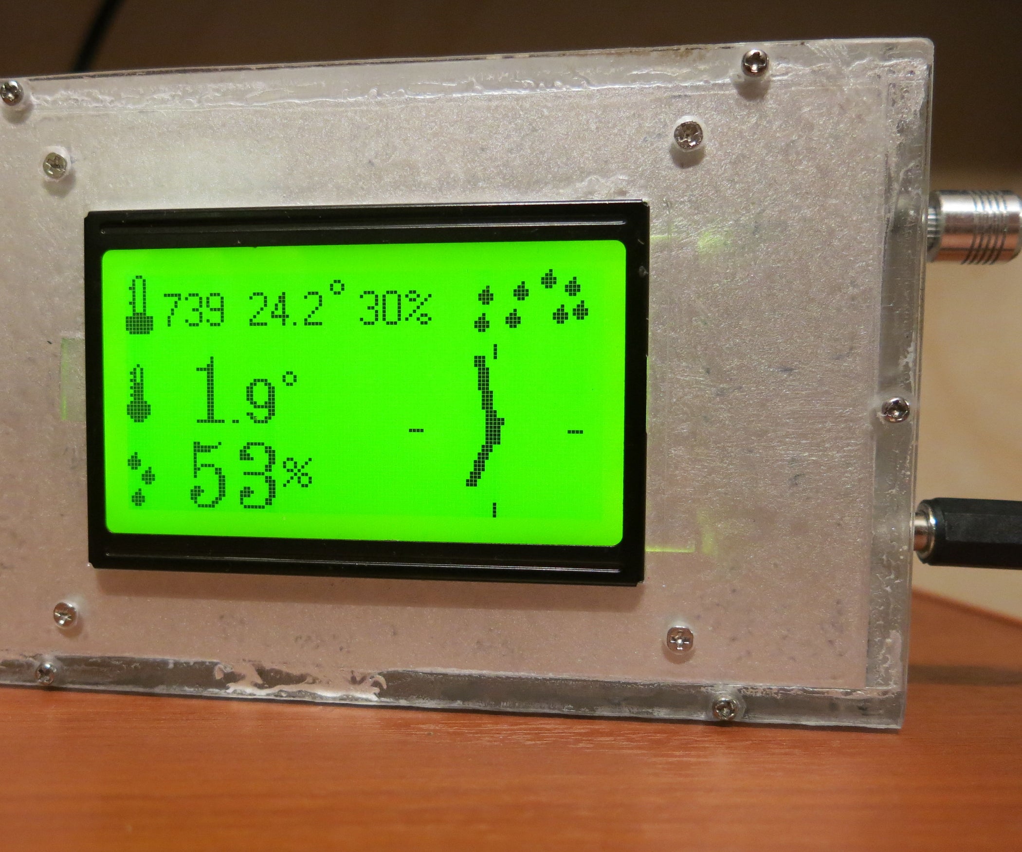 Weather Monitor : 5 Steps (with Pictures) - Instructables