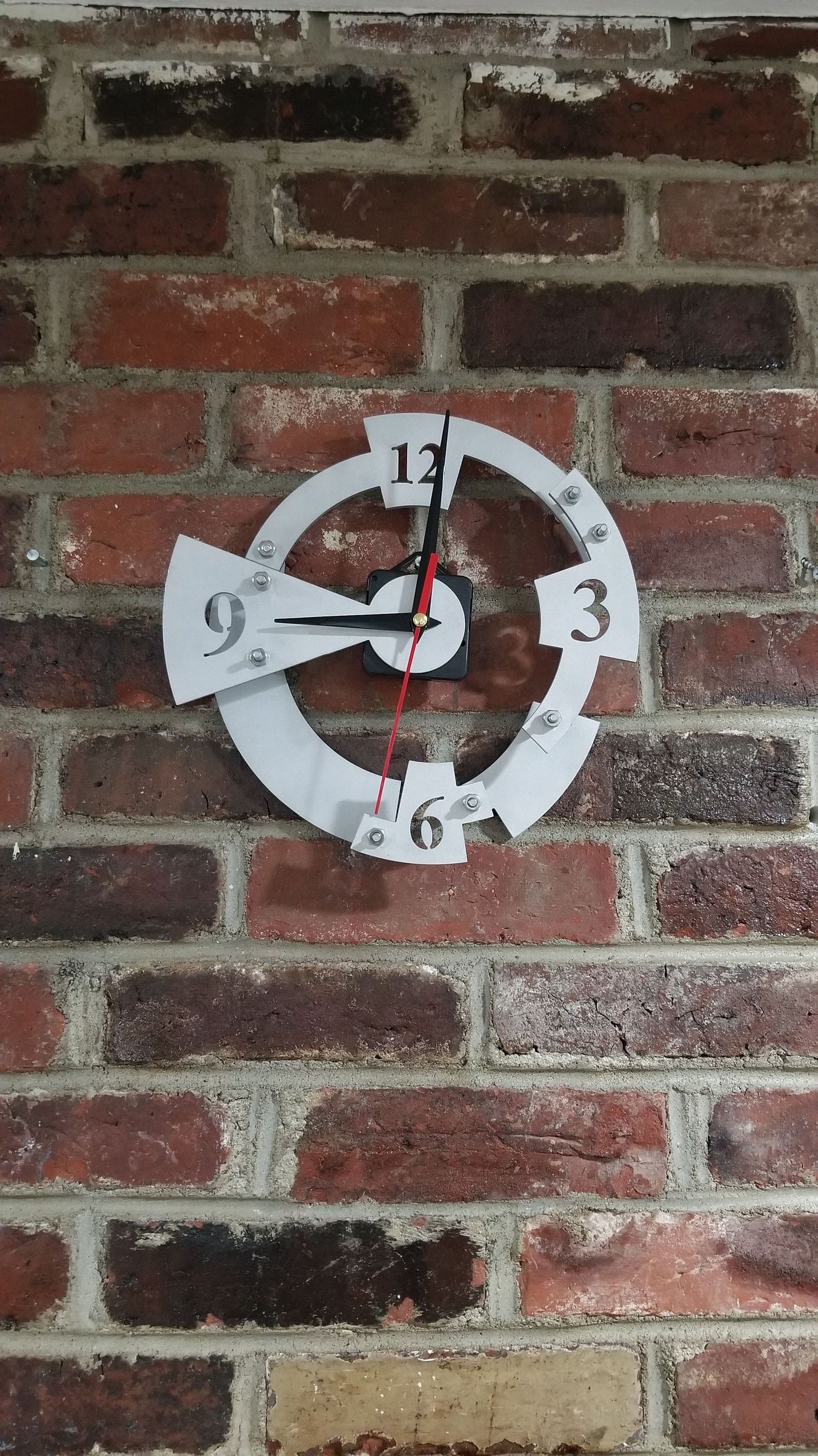 Waterjet Industrial Clock : 6 Steps (with Pictures) - Instructables