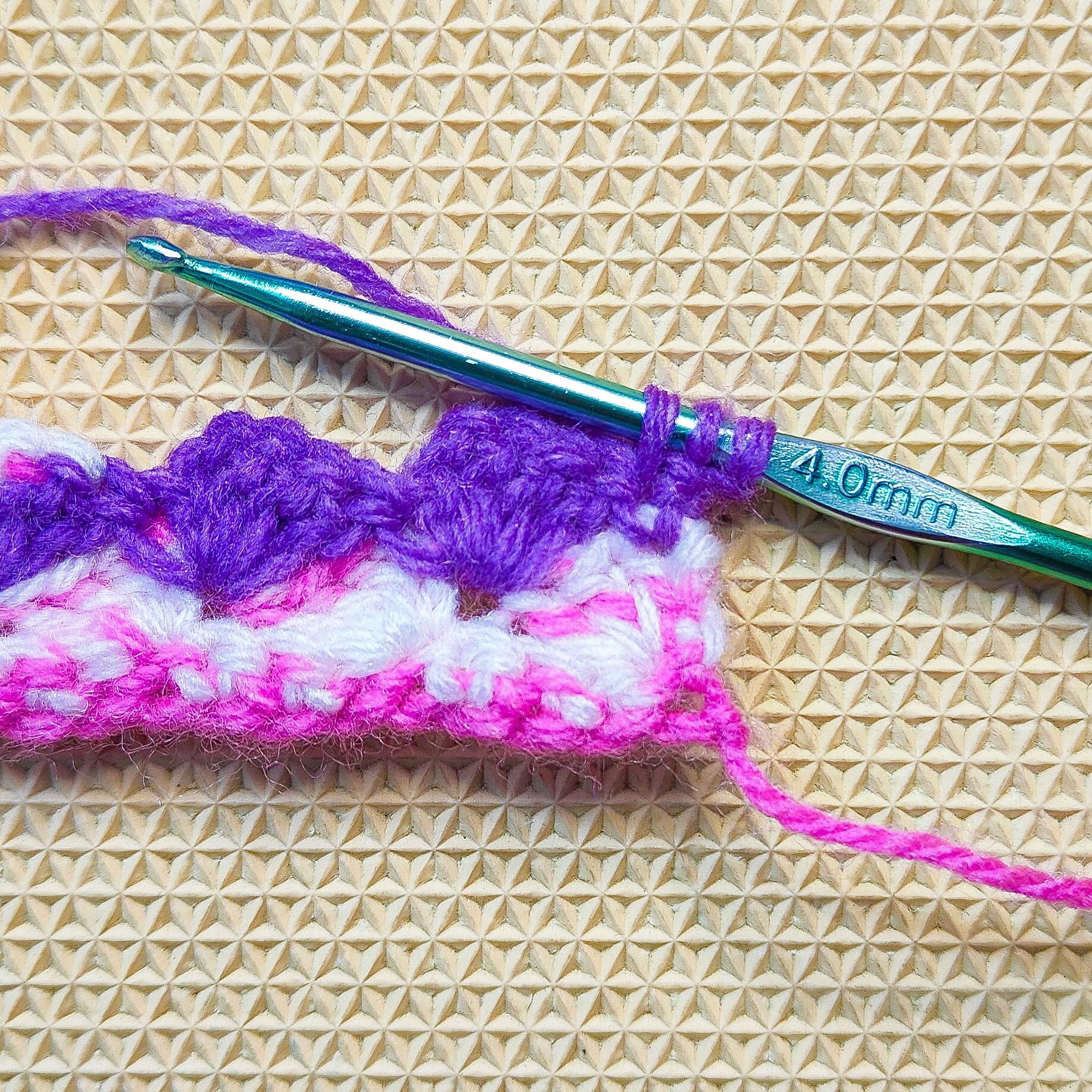 Easiest One Row Repeat Crochet Scarf Pattern : 6 Steps (with Pictures ...