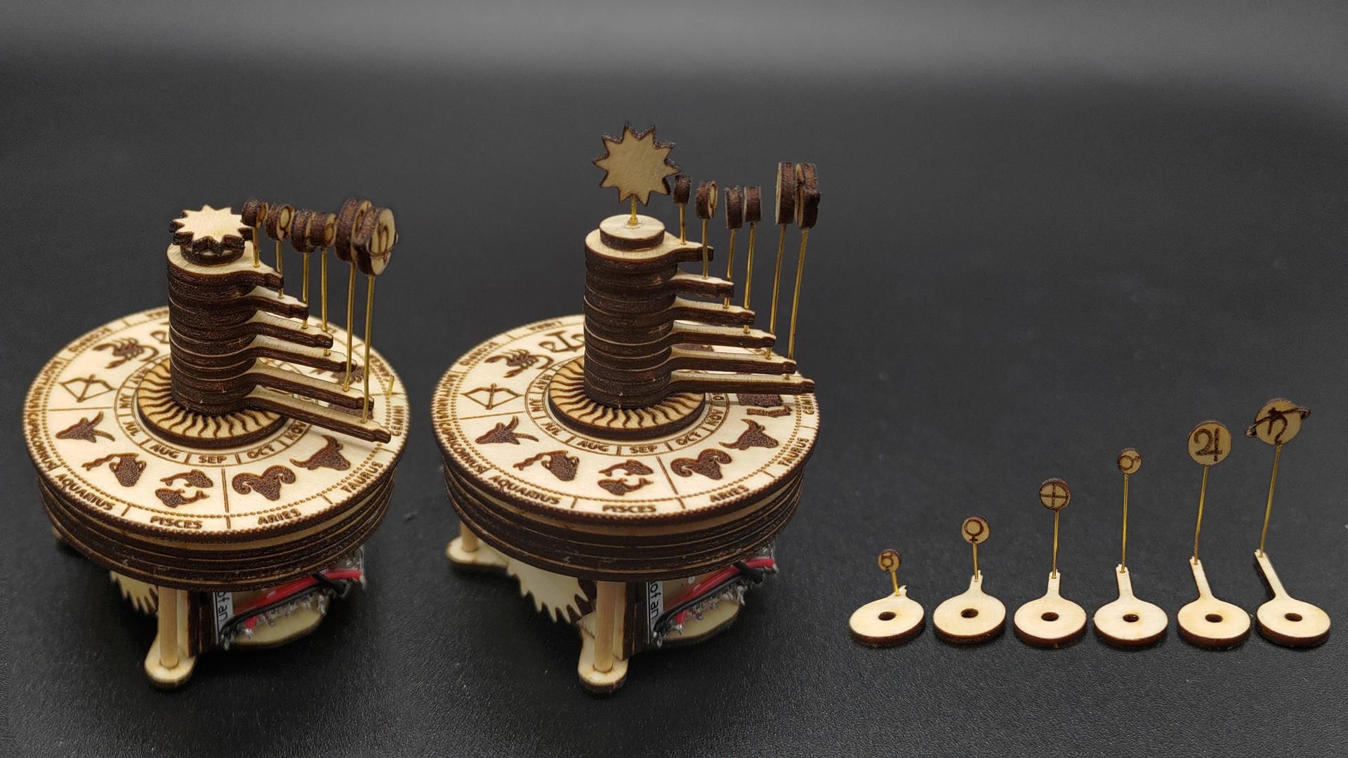 Planet Spinner, a Magical Orrery? : 14 Steps - Instructables