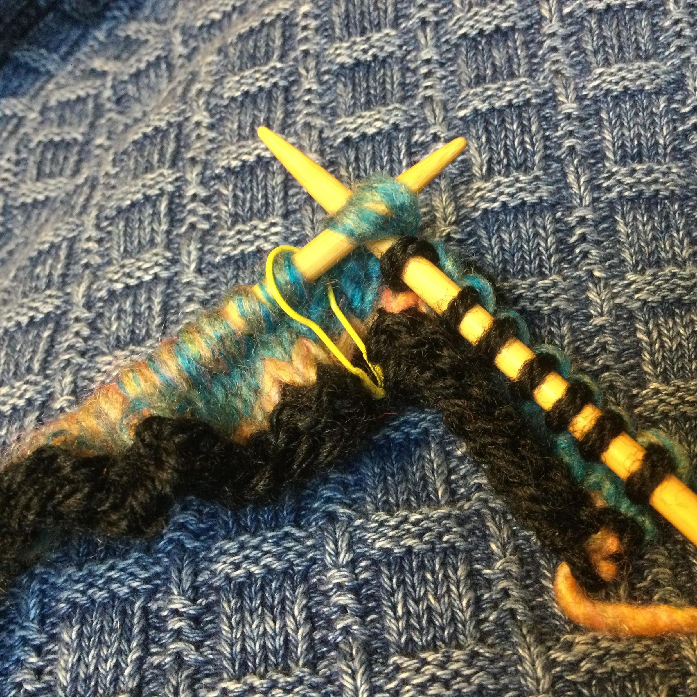 Stained Glass Modular Knitting - Simple Hat : 9 Steps (with Pictures ...