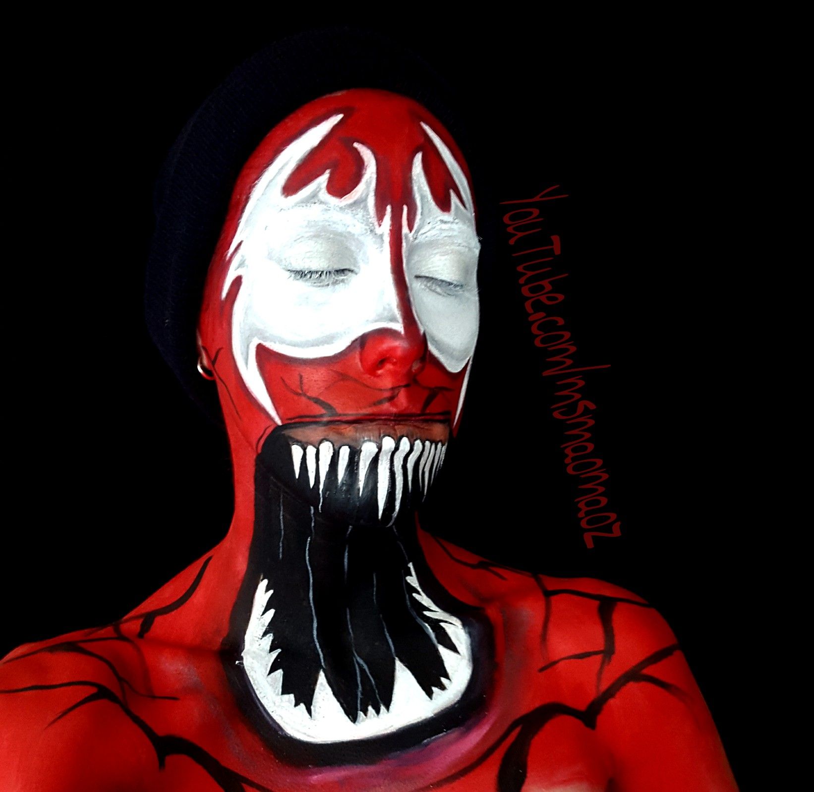 Carnage Face Paint