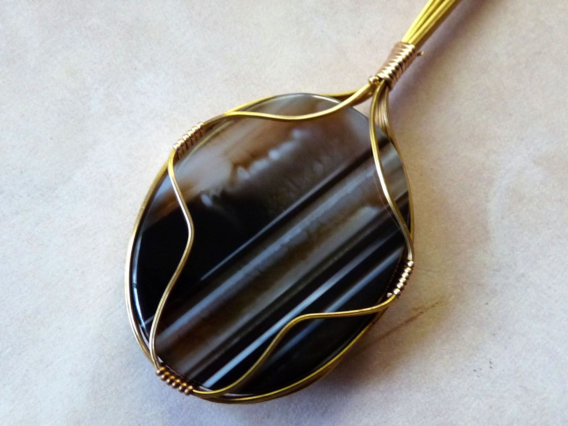 Wire Wrapped Pendant : 11 Steps (with Pictures) - Instructables