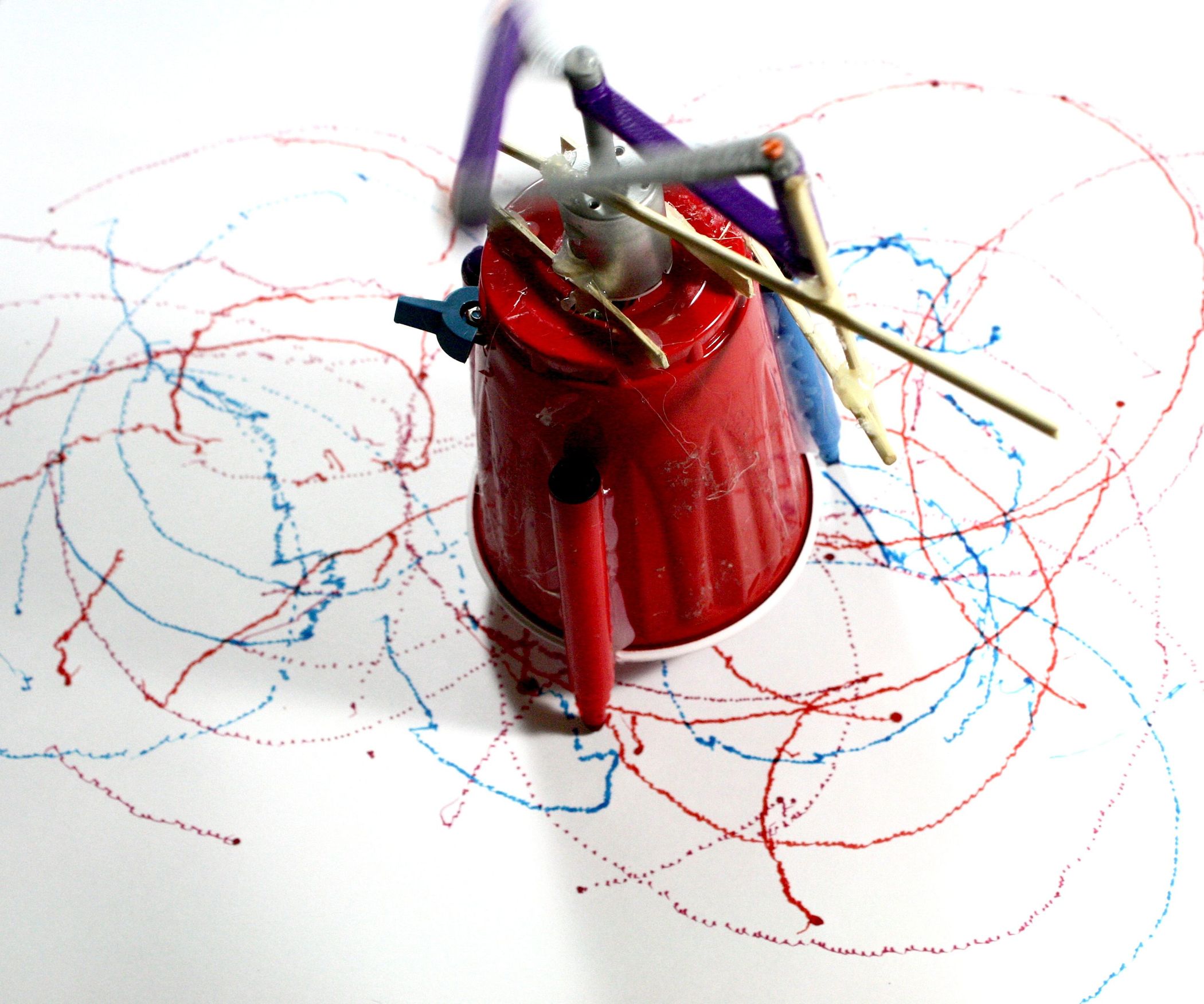Mechanical Art Bots: Four-Bar Linkage Mechanism : 8 Steps (with ...