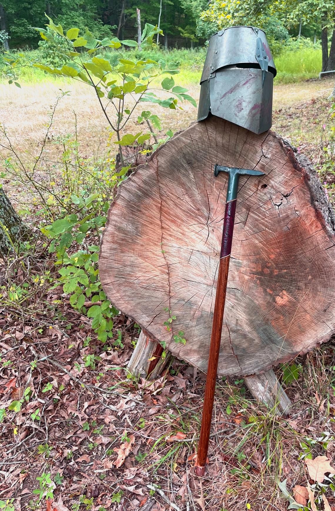 Crusader Cane – Railroad Spike Warhammer…err…Cane : 7 Steps - Instructables