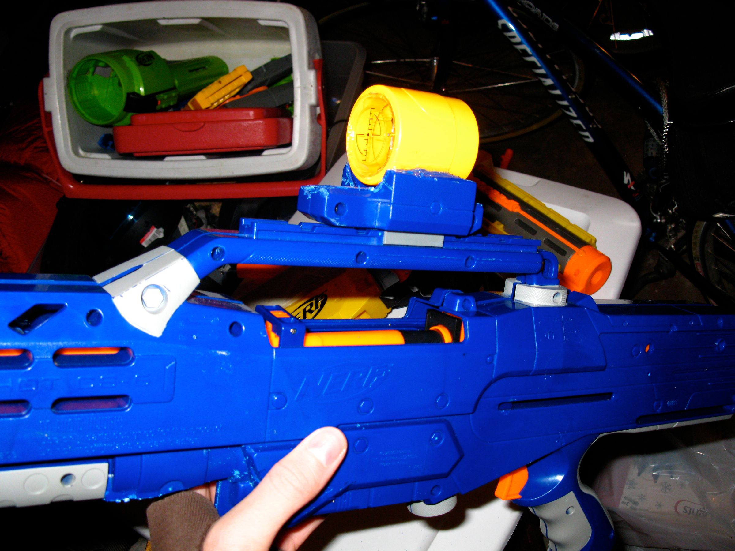 Nerf "Red Dot" Sight : 3 Steps - Instructables