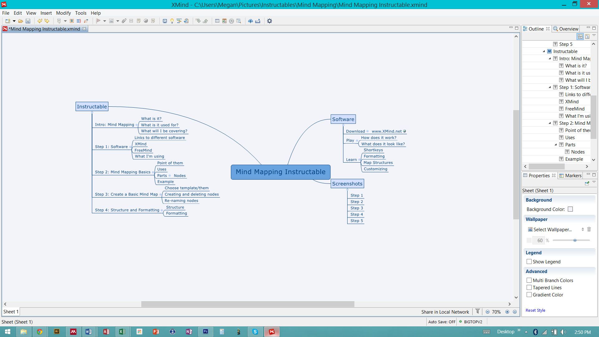 Mind Mapping Software for Visual Organization : 8 Steps (with Pictures ...