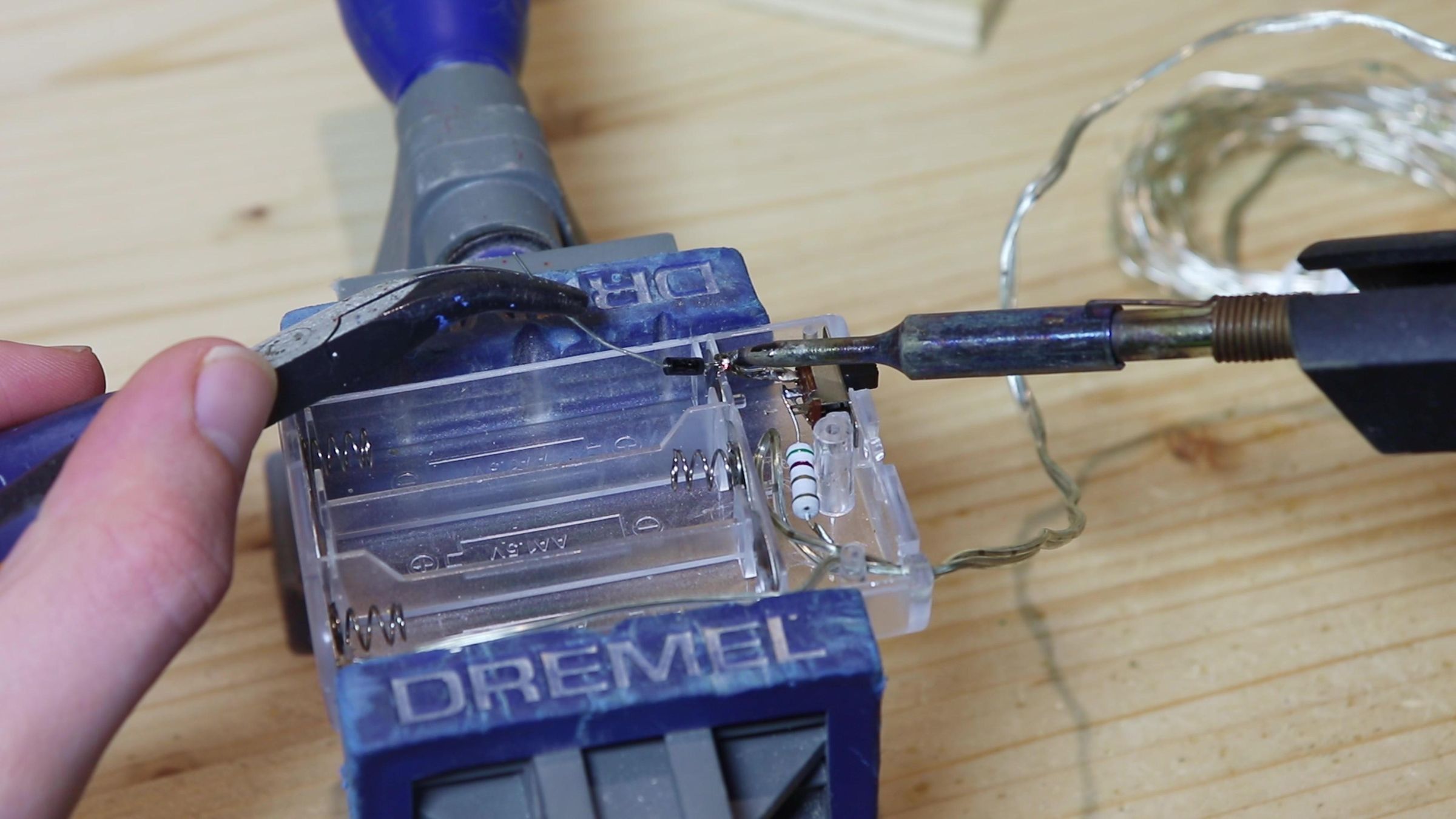 From Battery-powered to USB Christmas Lights : 6 Steps (with Pictures ...