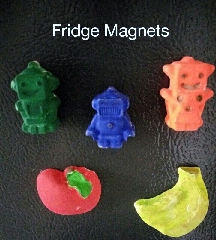 Tiny Robot Fridge Magnets Diy for Kids : 4 Steps (with Pictures ...