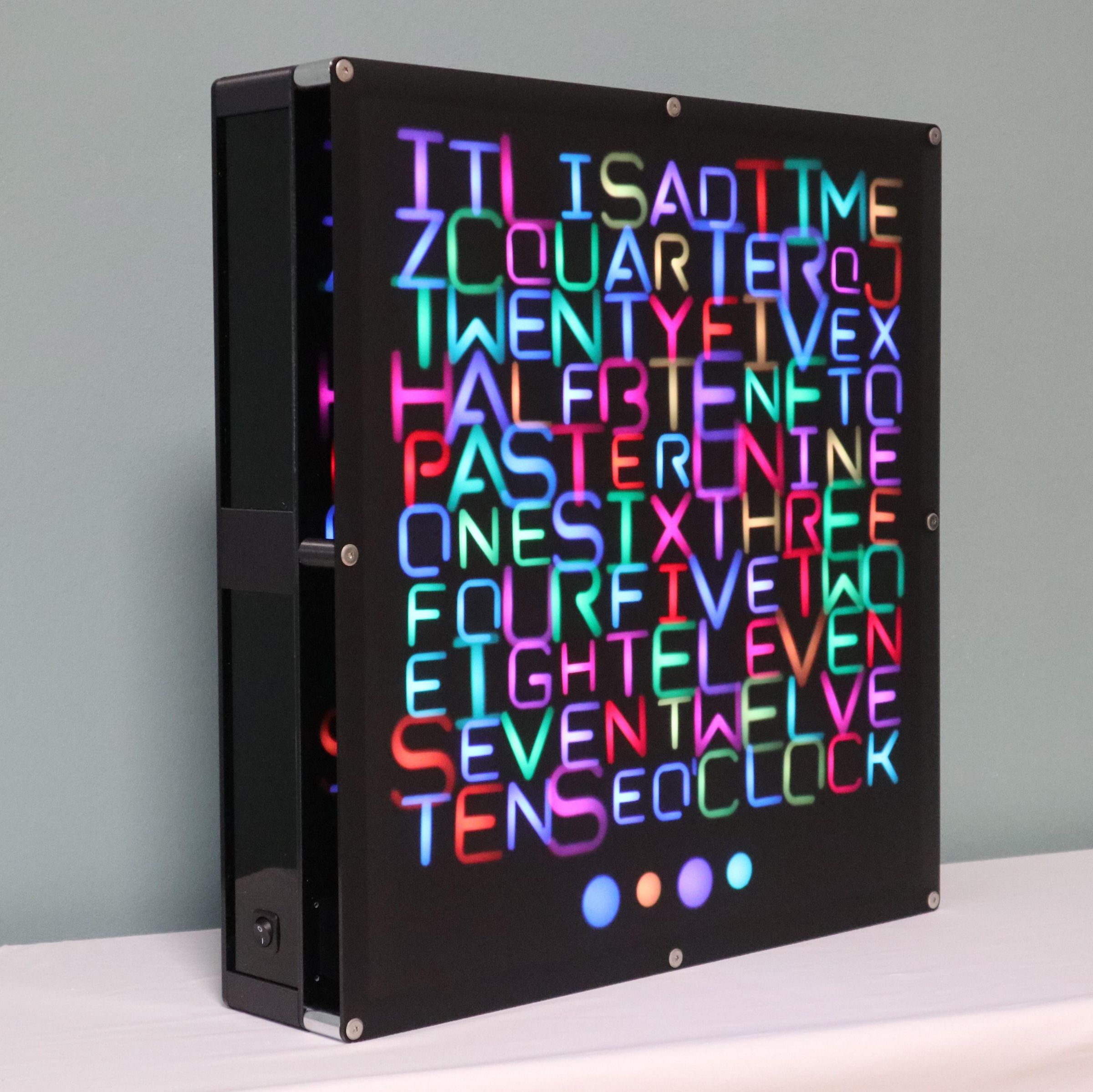 Servo Wordclock V2 : 5 Steps (with Pictures) - Instructables