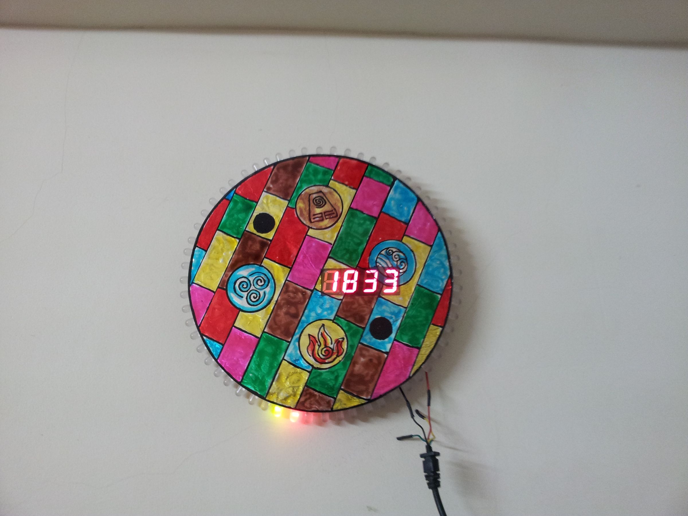 Arduino Digital Clock (With Charlieplexing LEDs, 7 Segment Displays ...