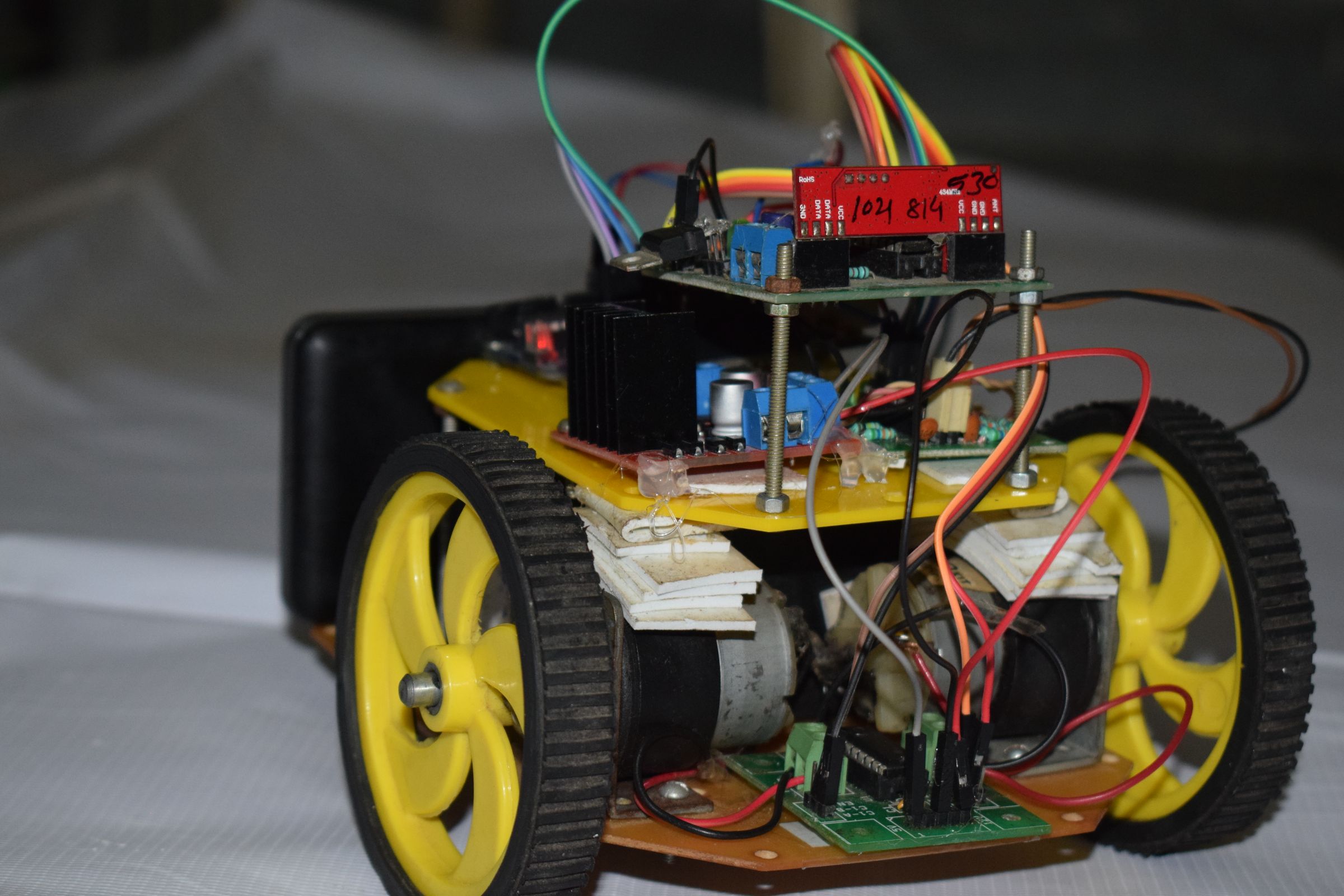DTMF and Gesture Controlled Robotic Wheelchair : 7 Steps (with Pictures ...
