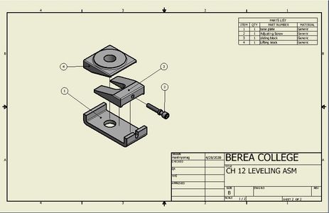 TAD 330- Making Isometric & Exploded Assembly View Drawings : 31 Steps ...
