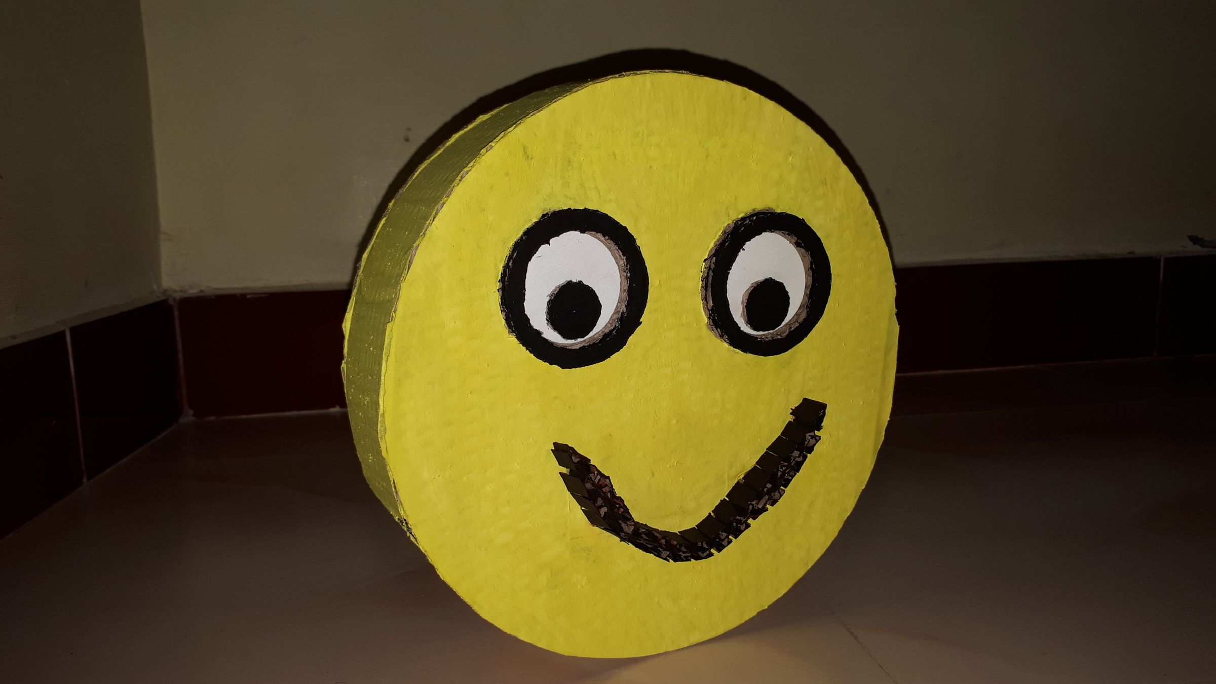 Cardboard Animatronic Smiley With BT App : 22 Steps (with Pictures ...