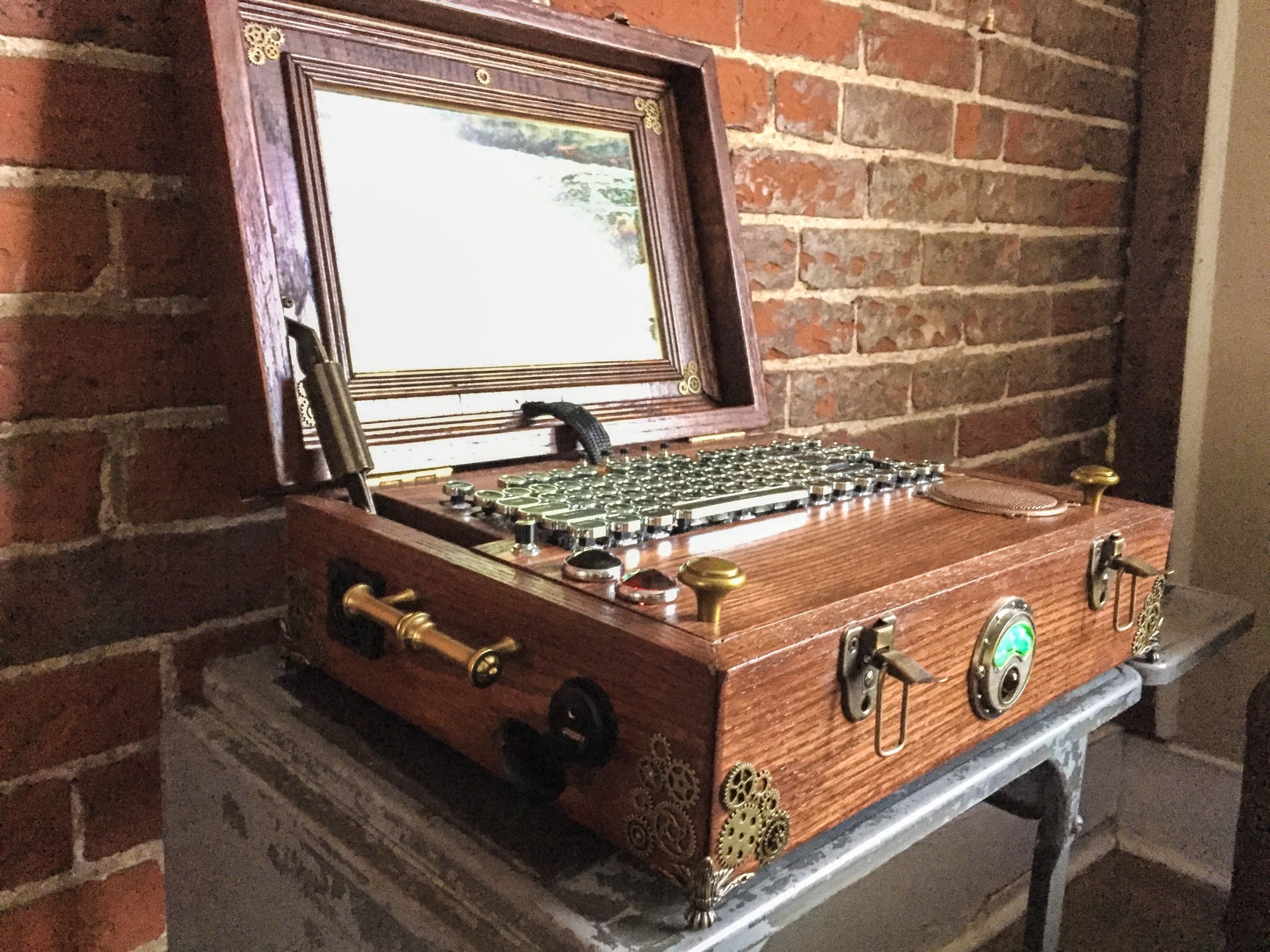 Steampunk Raspberry Pi Laptop : 7 Steps (with Pictures) - Instructables