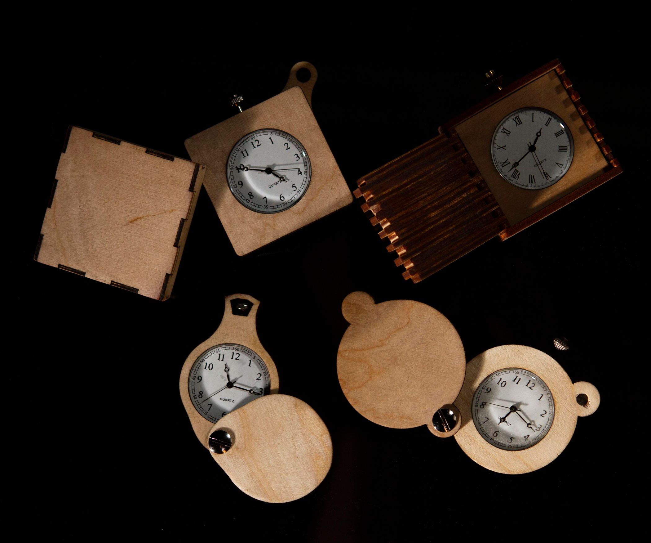 Laser Cut Pocket Watches : 7 Steps - Instructables