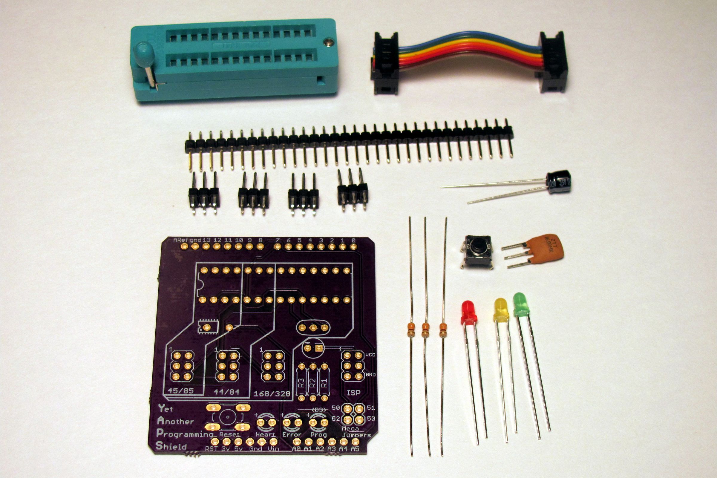 AVR Progamming Shield for Arduino : 8 Steps - Instructables