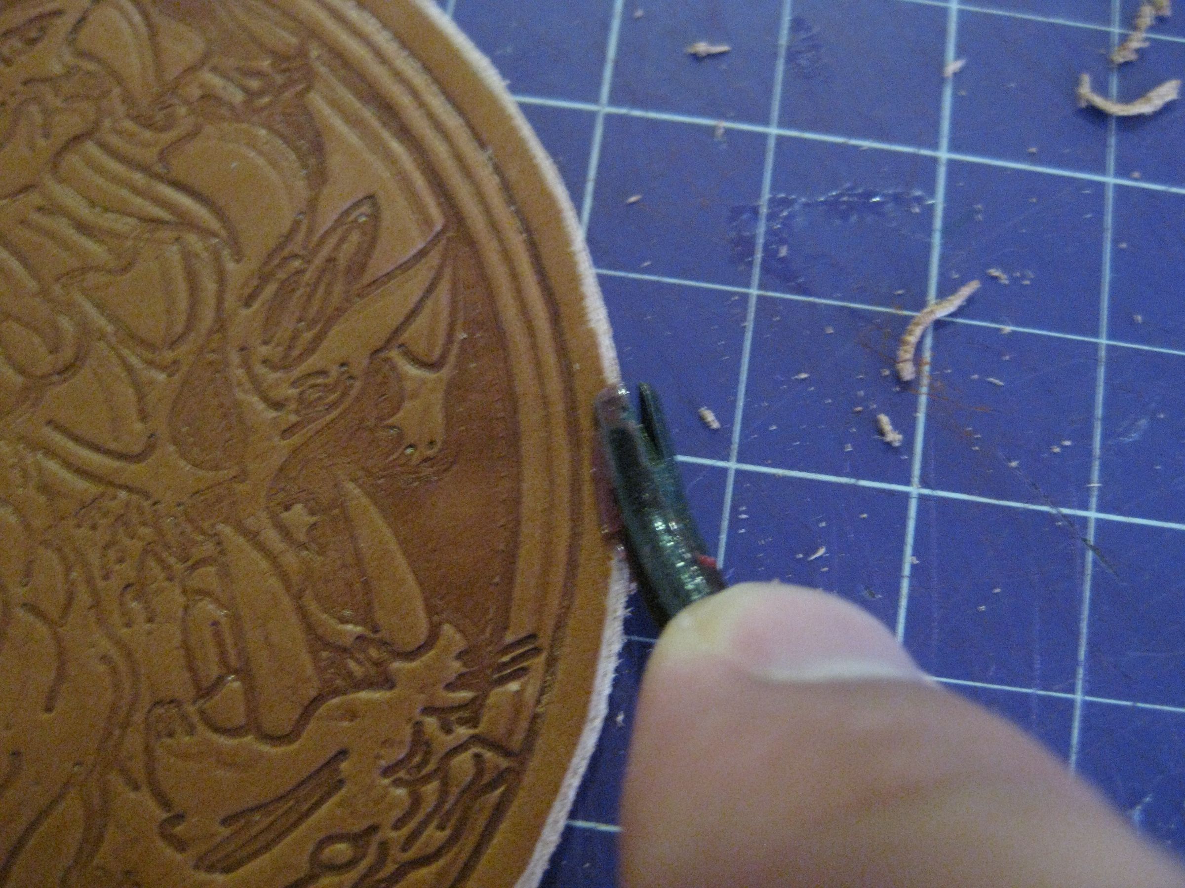 Make a Custom Leather Crest Using 3D Printing (large Size 4") : 6 Steps ...