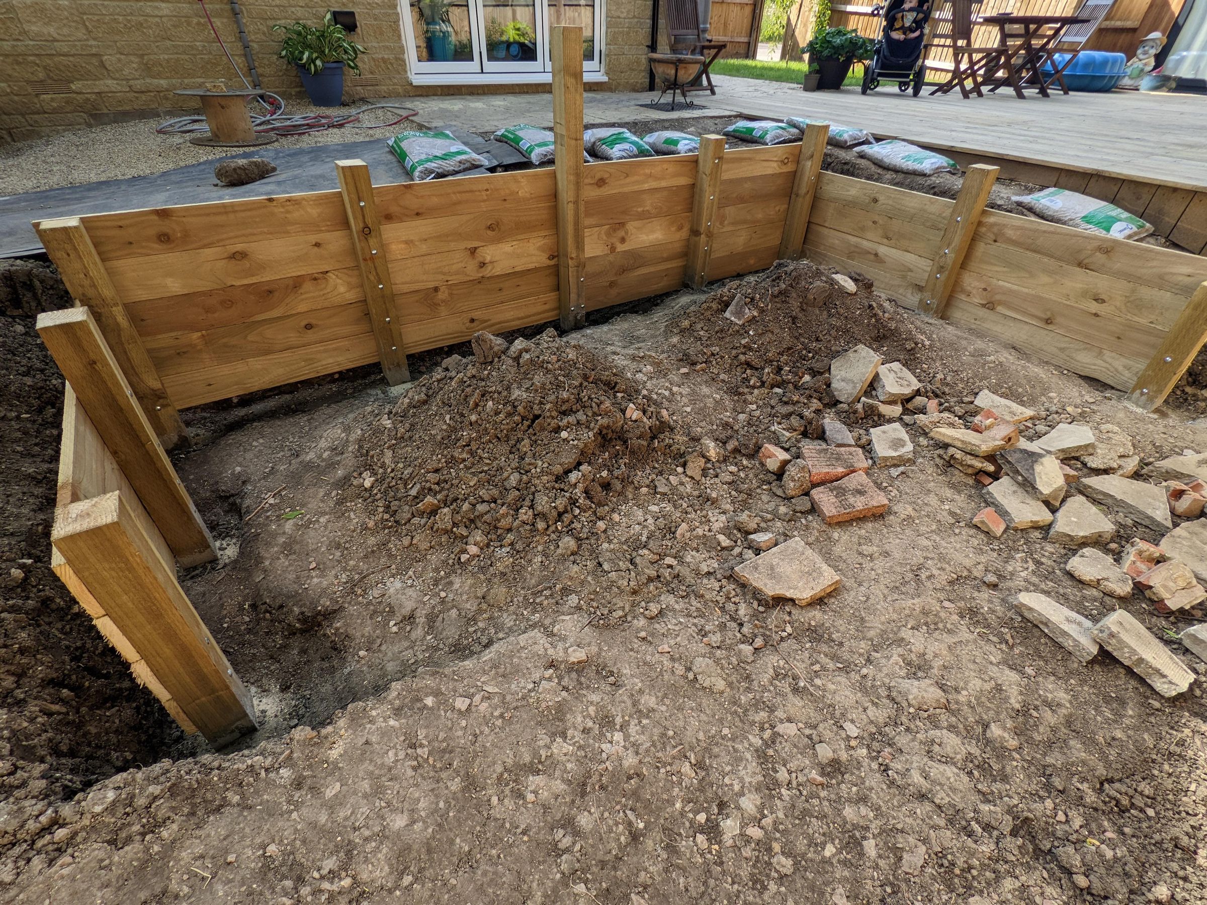 Creating a Beautiful Tiered Garden From a Boring New Build Slope : 8 ...