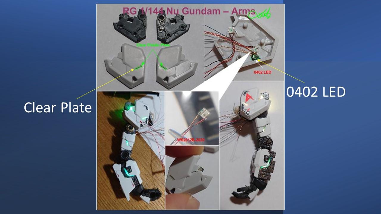 RG 1/144 Nu Gundam Rainbow LED : 7 Steps (with Pictures) - Instructables