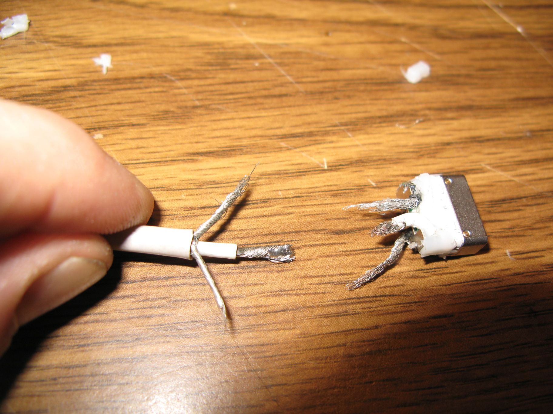 Repair : Apple MacBook MagSafe Charger Power Cord : 5 Steps (with ...