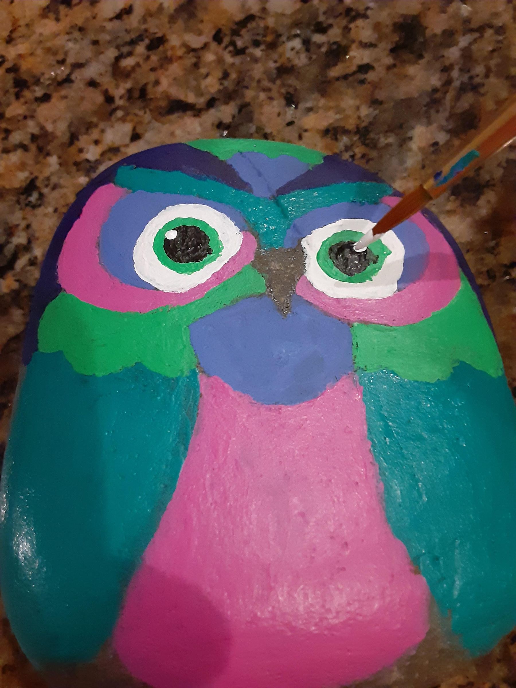 Owl Painted Garden Rocks : 6 Steps (with Pictures) - Instructables