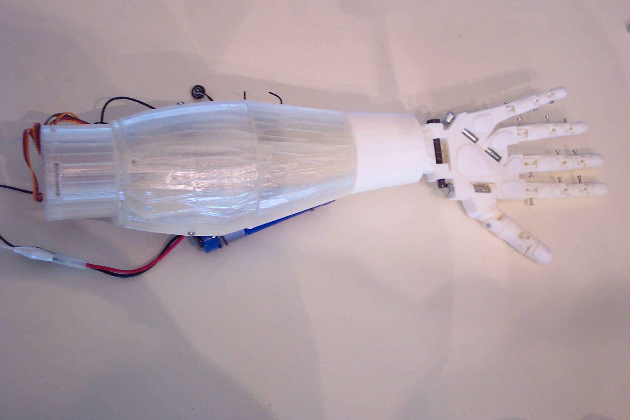 DIY Prosthetic Hand & Forearm (Voice Controlled) : 14 Steps (with ...