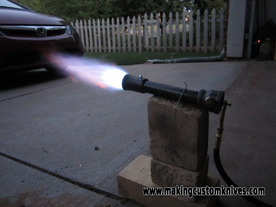 How to Build a Gas Forge Burner : 9 Steps (with Pictures) - Instructables