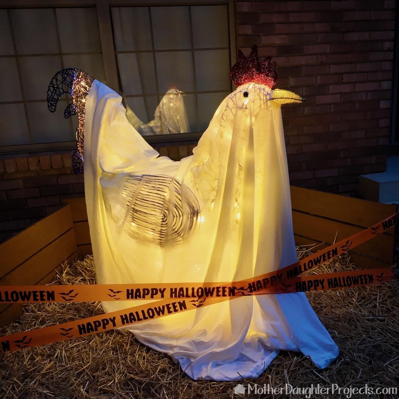 Halloween DIY Ghost Chicken : 3 Steps (with Pictures) - Instructables