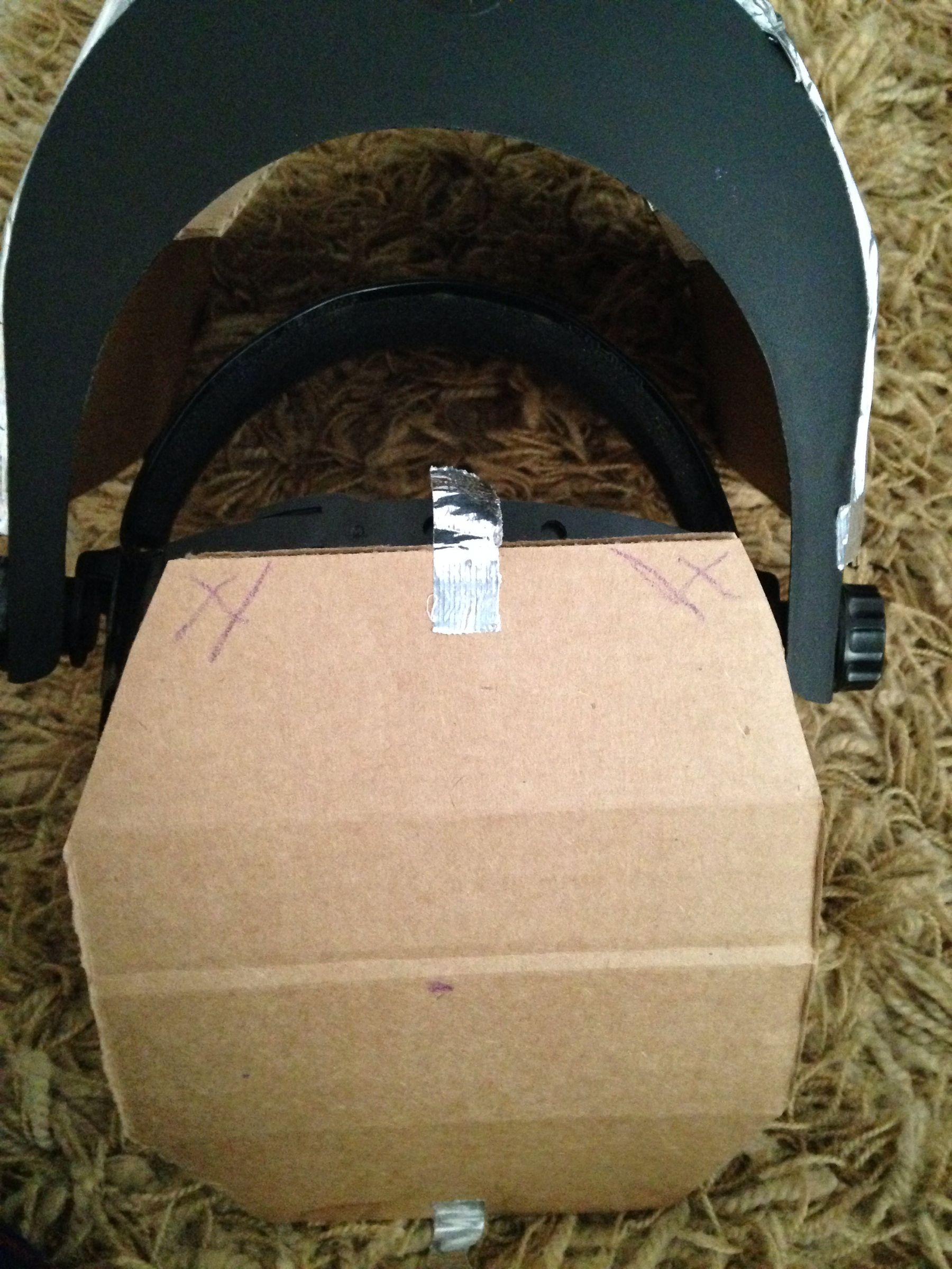 10 Easy Steps to a Cardboard Helmet : 10 Steps - Instructables