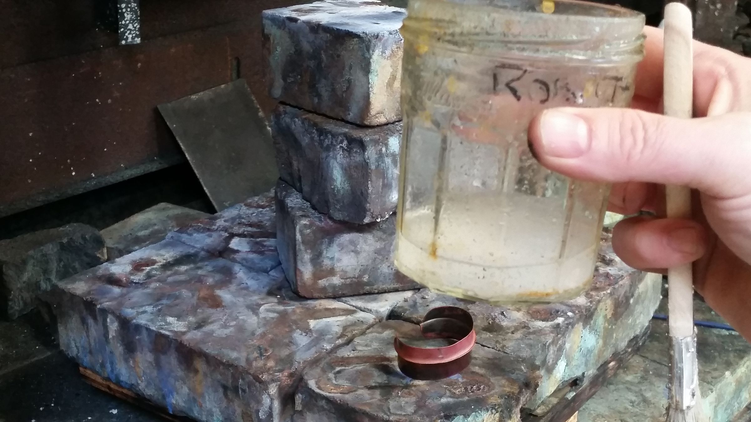 Foldformed Copper Bracelet With Red Heat Patina : 6 Steps (with ...