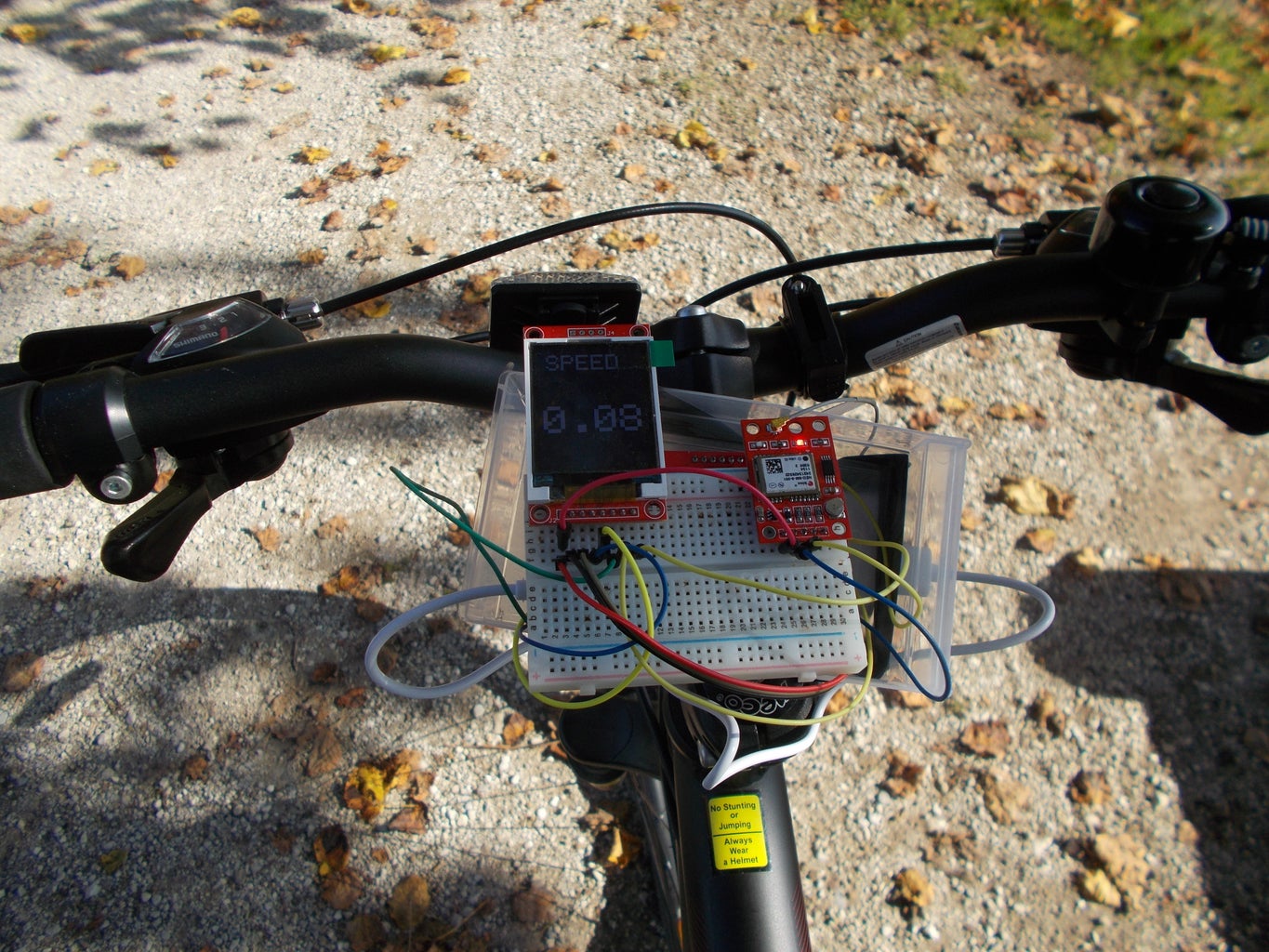 Arduino Bicycle Speedometer Using Gps 8 Steps Instructables
