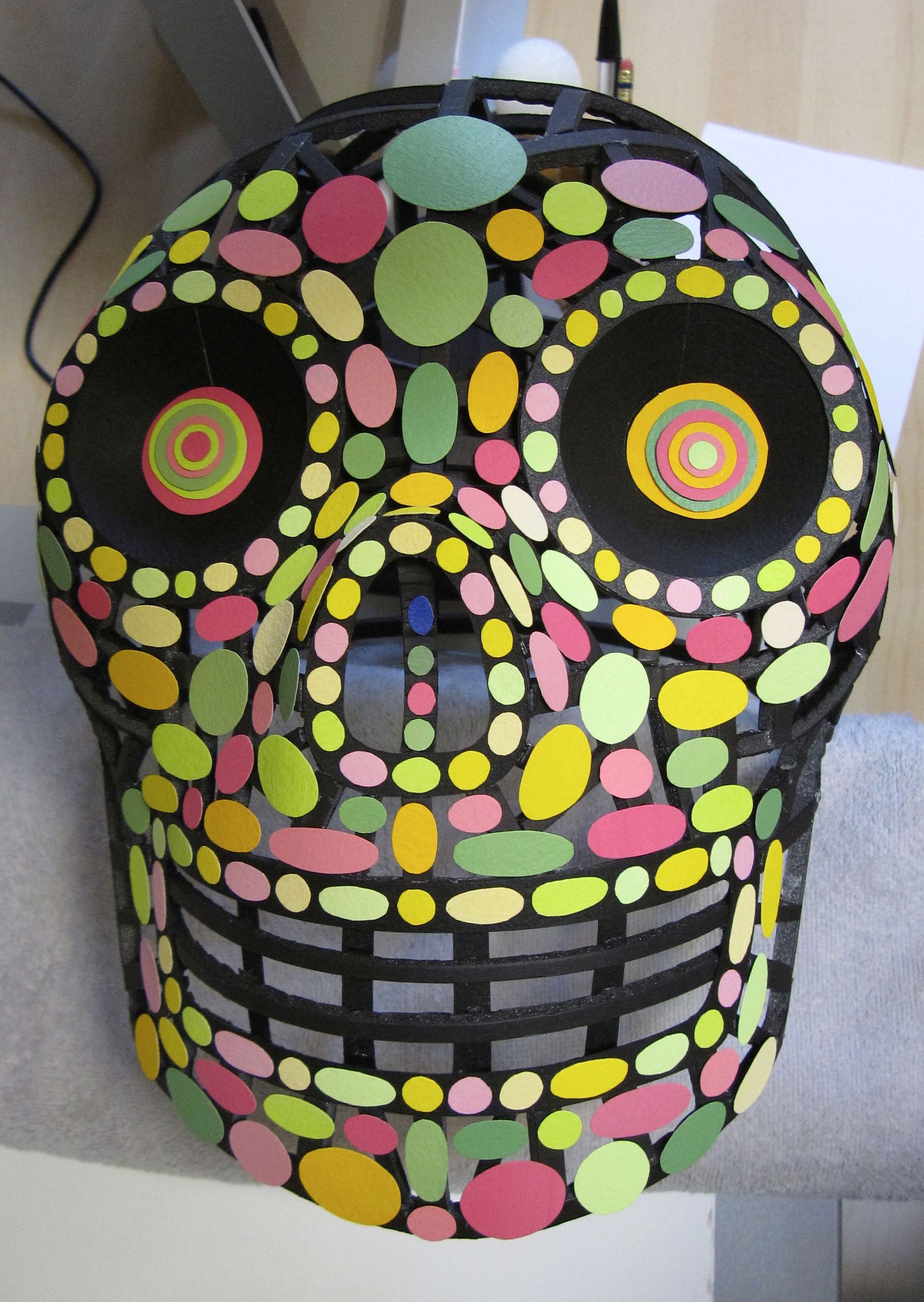 Skull Mask (wearable) : 20 Steps (with Pictures) - Instructables