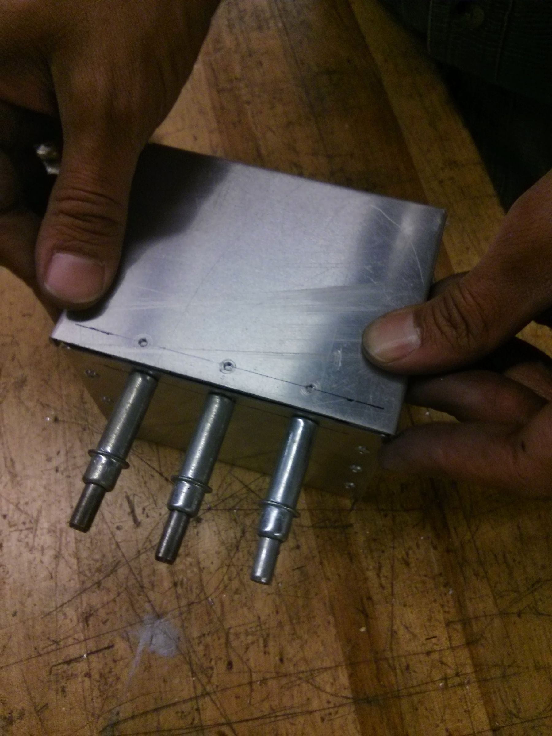 A Riveted Metal Box With Lid : 11 Steps - Instructables