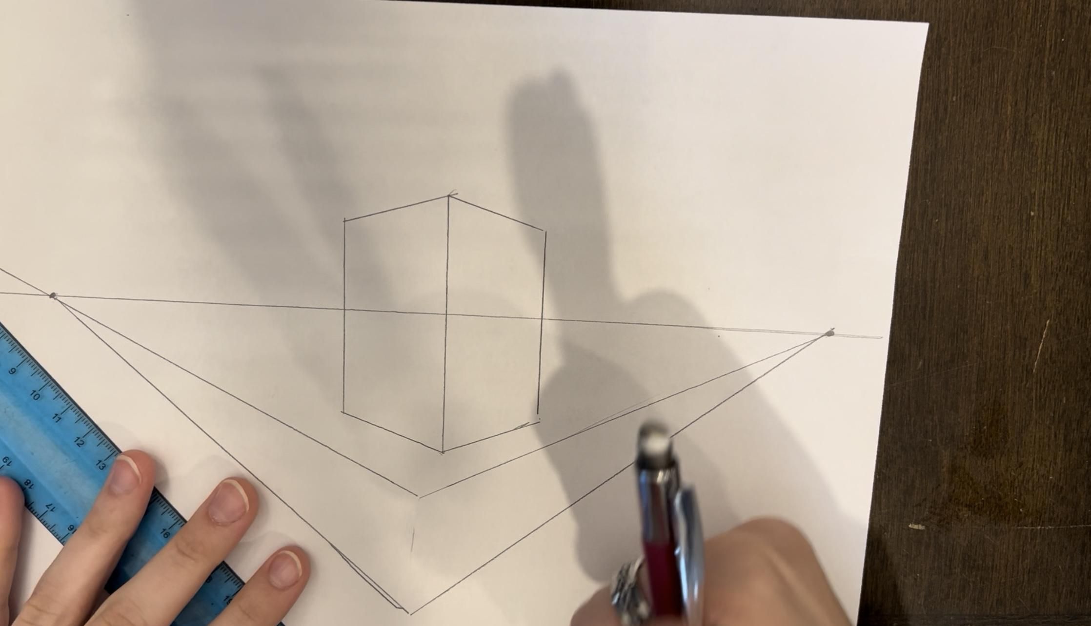 Drawing a City in 2 Point Perspective : 10 Steps - Instructables