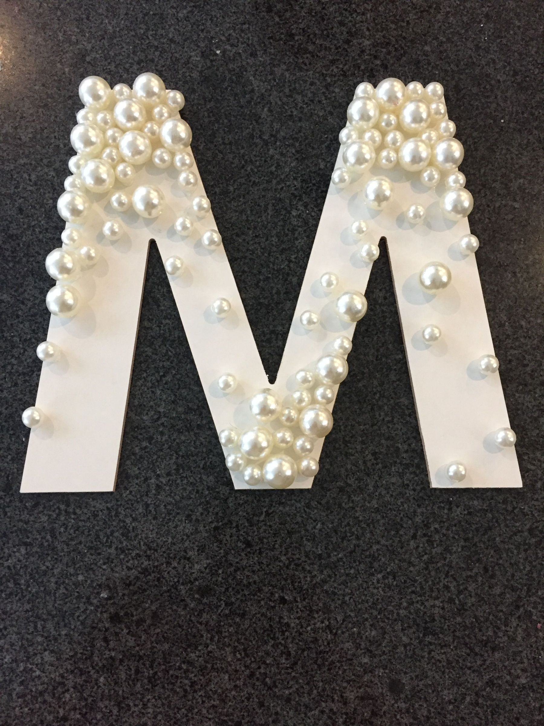 Pearl Decorated Letter : 6 Steps (with Pictures) - Instructables