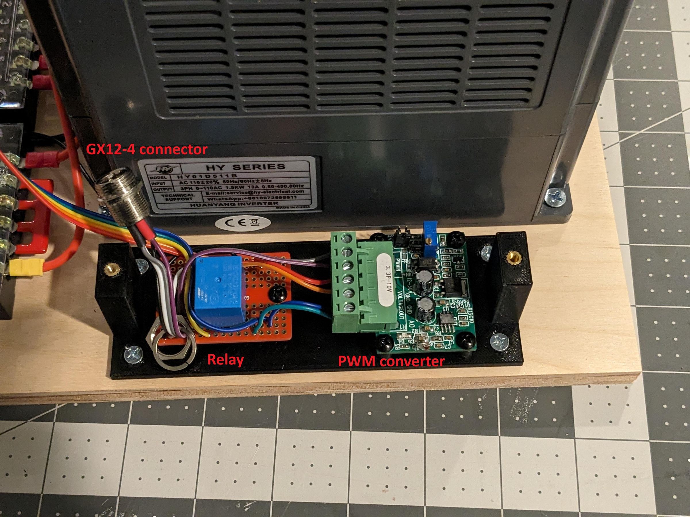 Fox Alien CNC: Adding a VFD for a Spindle : 5 Steps - Instructables