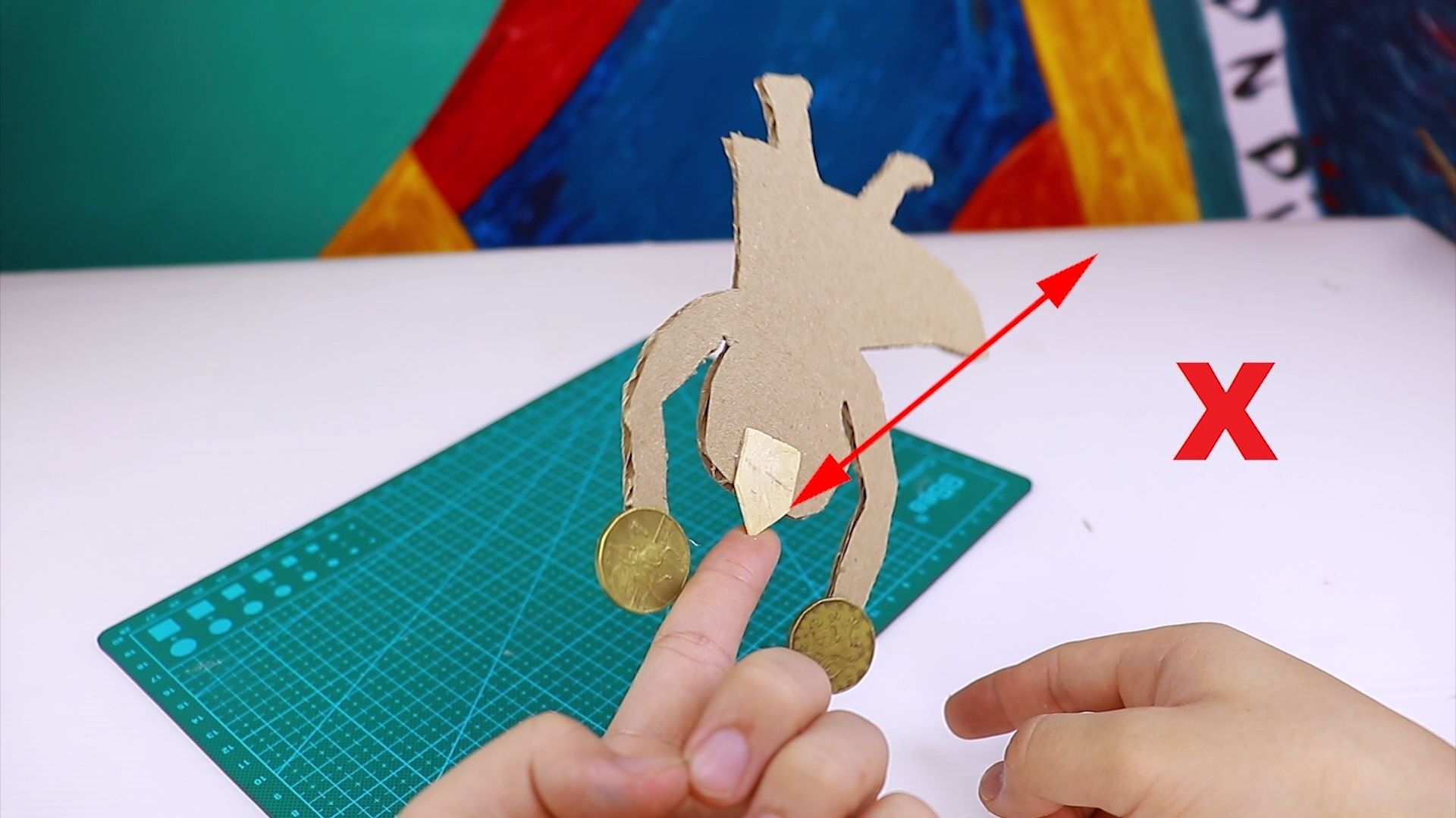 Make MAGIC SUPERMAN Balance From Cardboard : 7 Steps (with Pictures ...