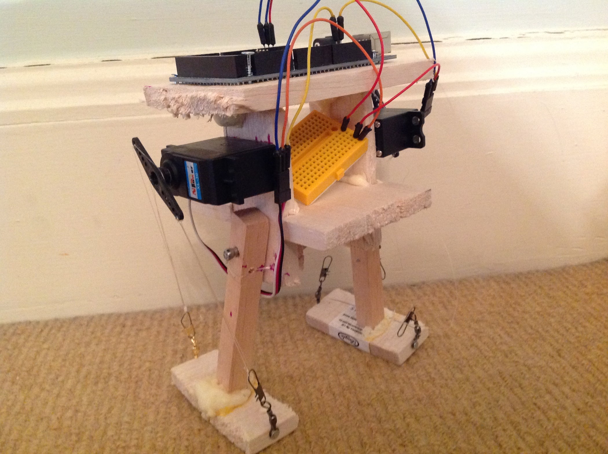 Biped Robot 5 Steps Instructables