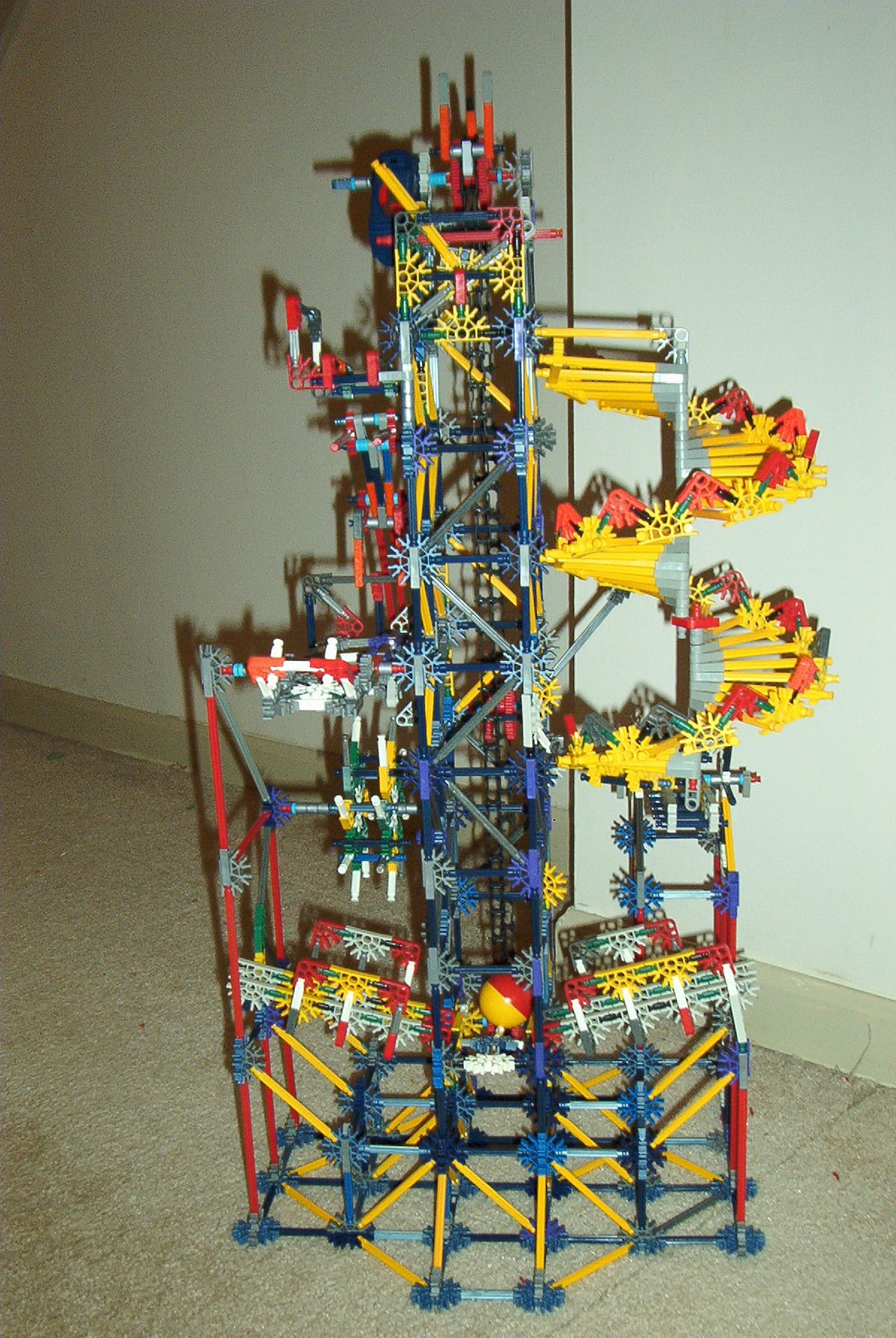 Project FREEFALL K'nex Ball Machine : 18 Steps - Instructables