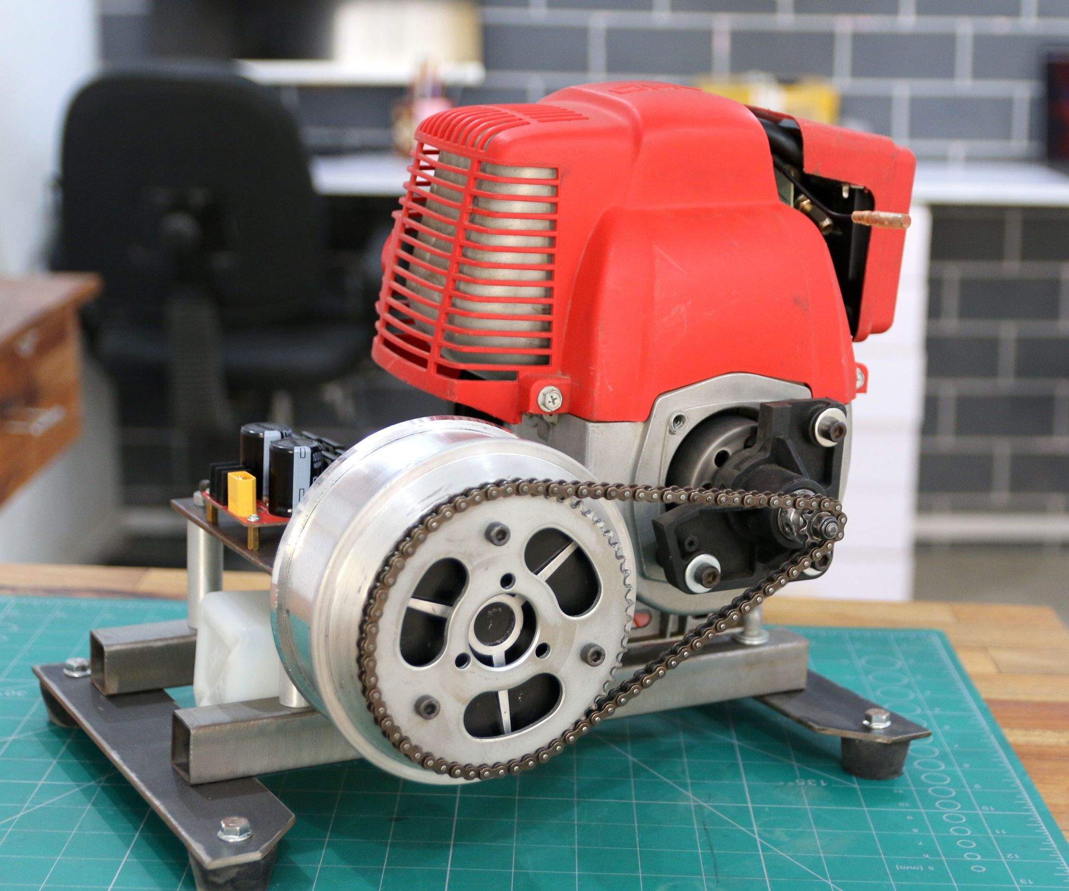 DIY Miniature Gasoline Generator : 10 Steps (with Pictures) - Instructables