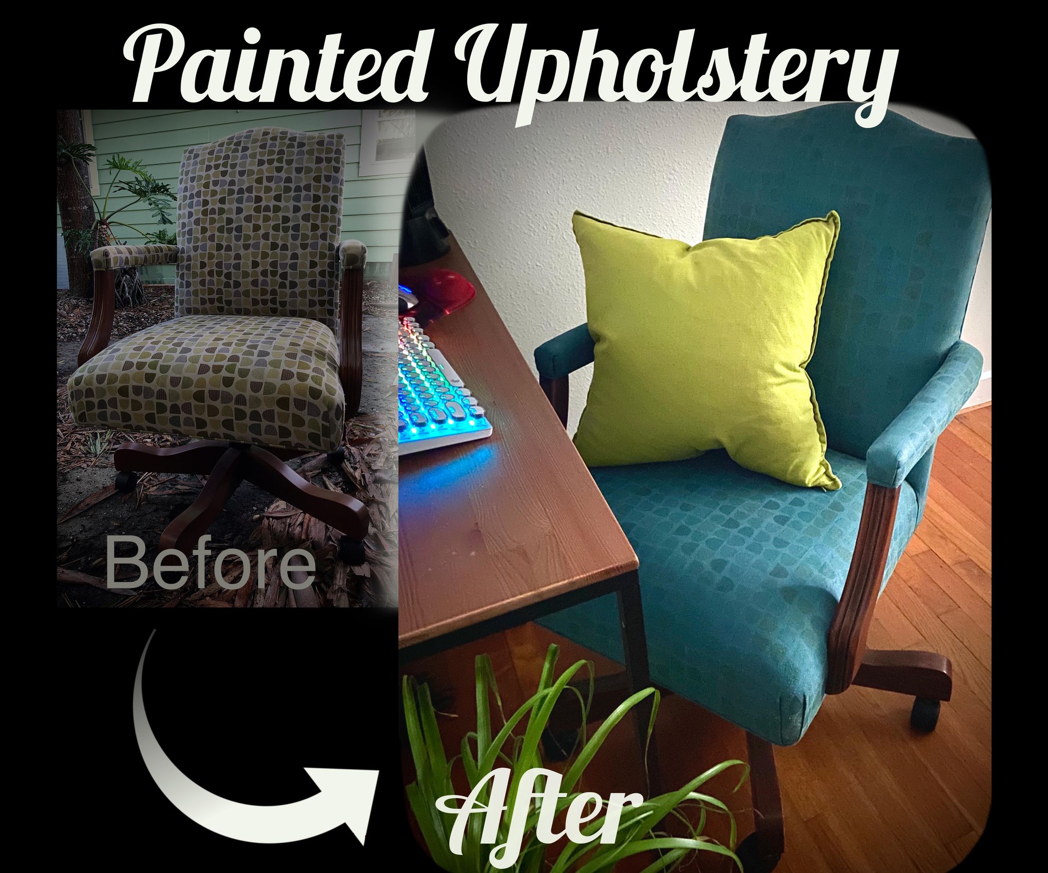 Painted Upholstered Desk Chair : 11 Steps (with Pictures) - Instructables