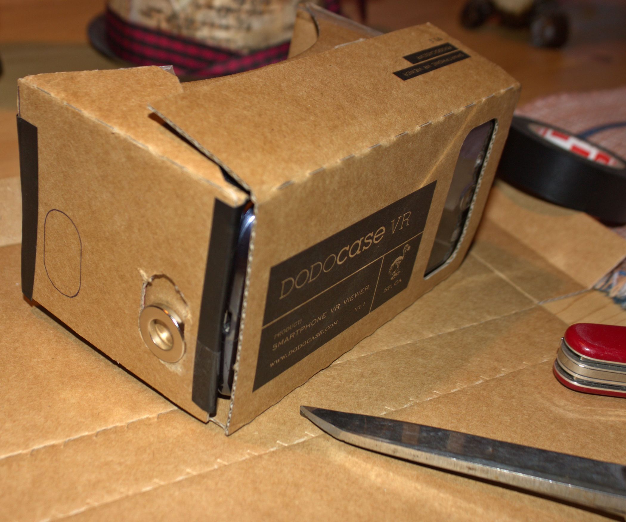 Make the DODOcase VR / Google Cardboard Switch Work - Samsung Galaxy S3 Phone - Instructables