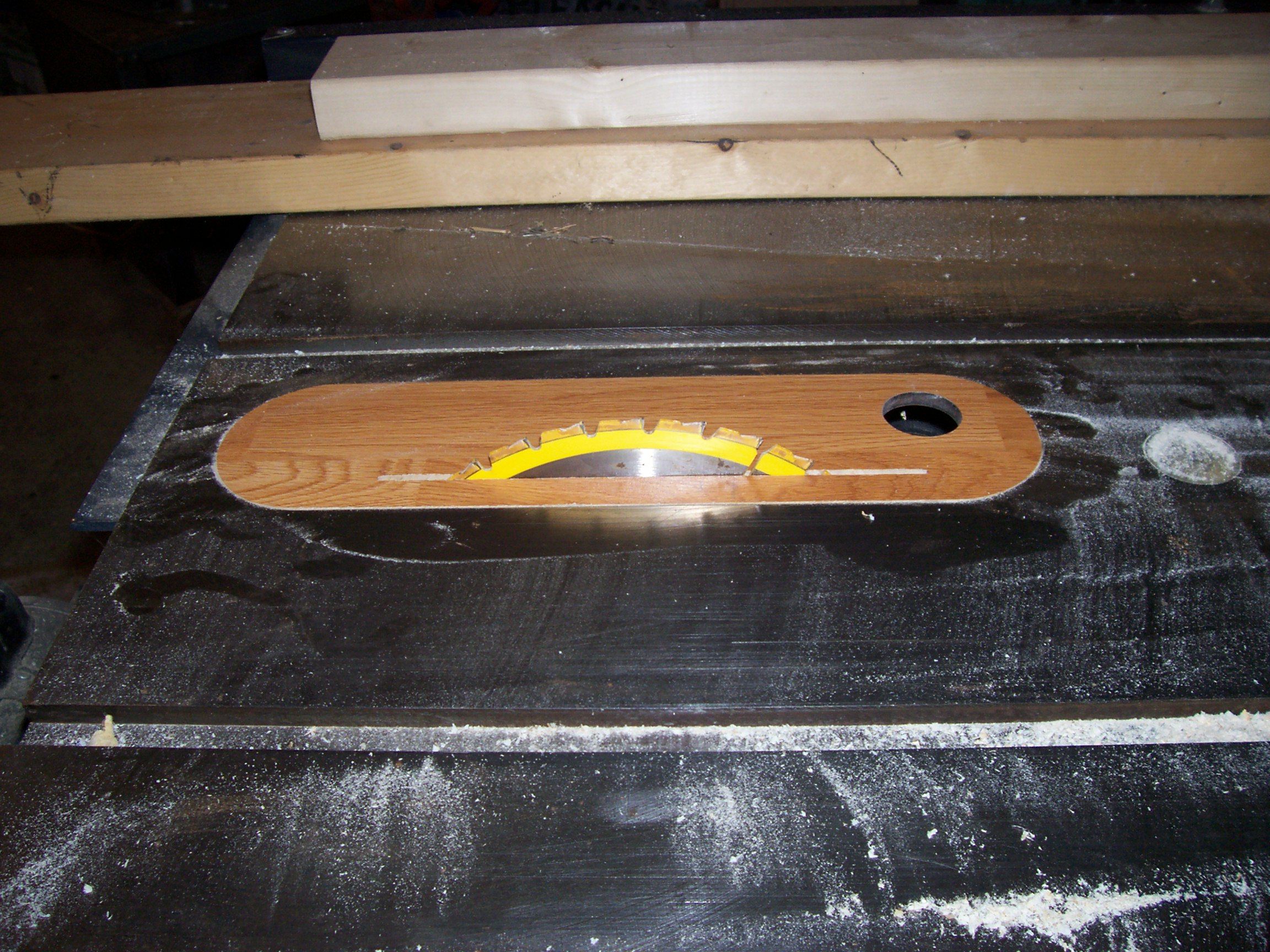 DIY Zero Clearance Table Saw Insert : 10 Steps (with Pictures ...