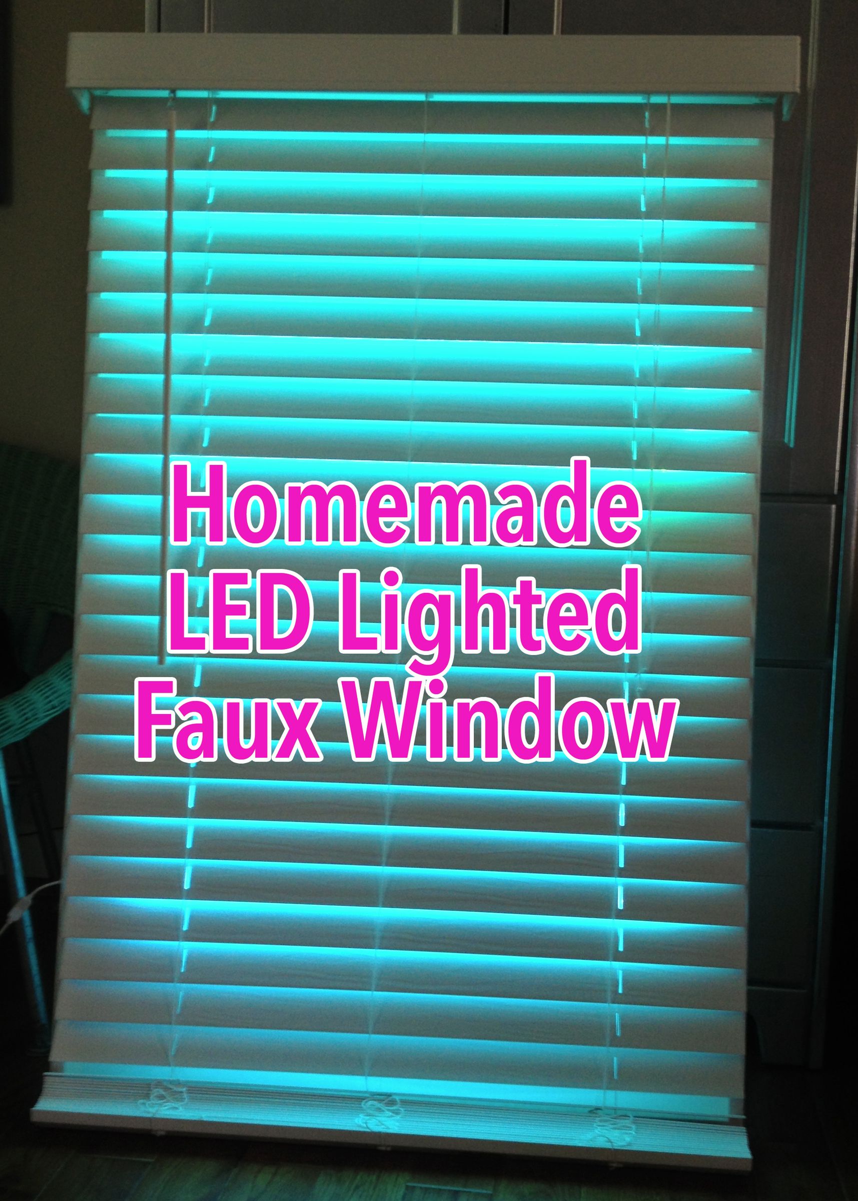 FAUX LED WINDOW!! : 9 Steps - Instructables