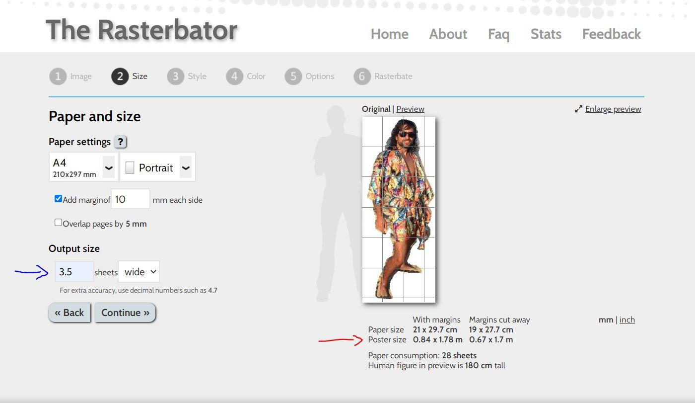 Make Your Foto Real Size or Even Bigger! :) : 4 Steps (with Pictures ...