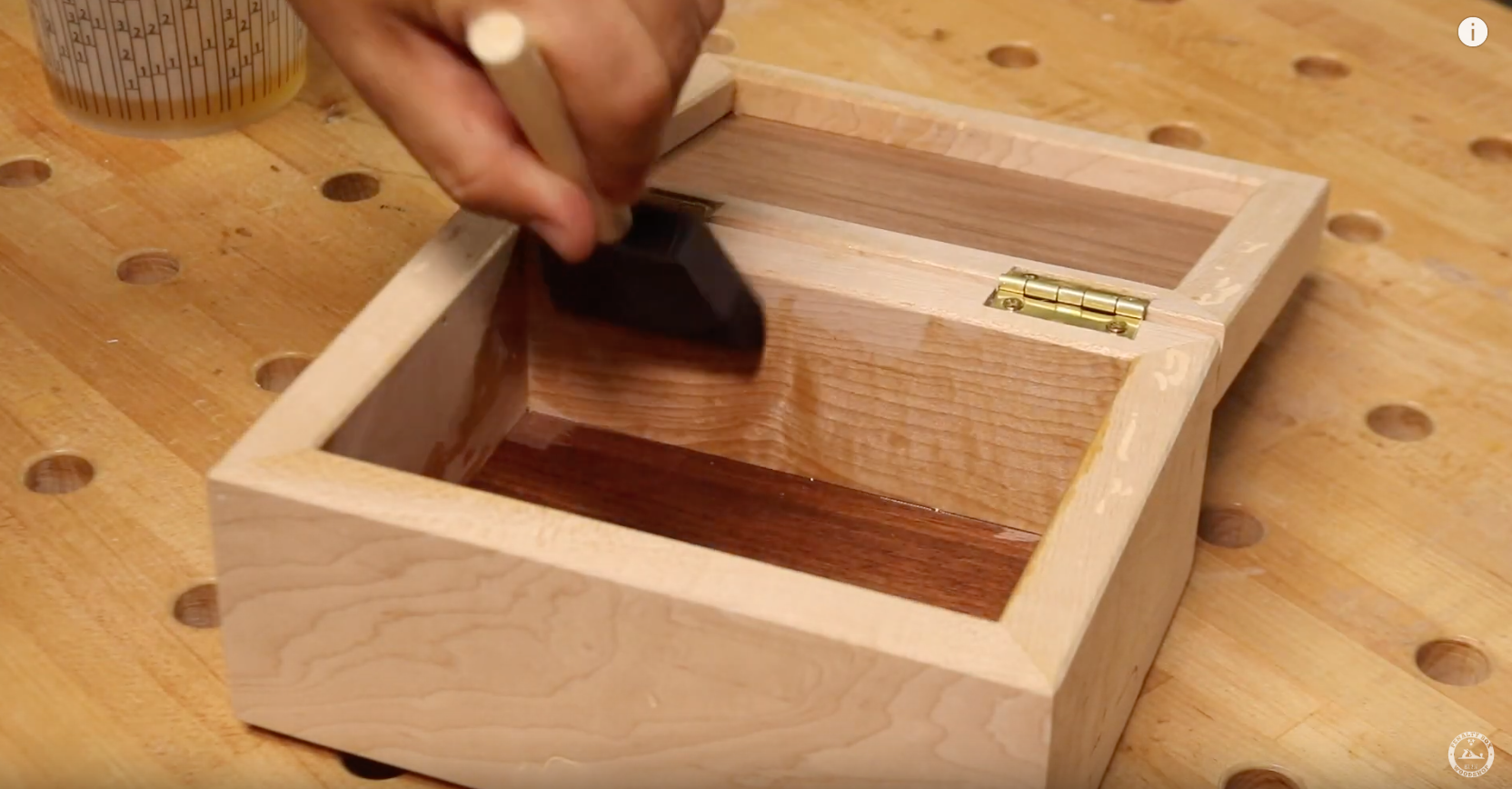 How to Make a Simple Wooden Box With Mortised Hinges : 10 Steps ...