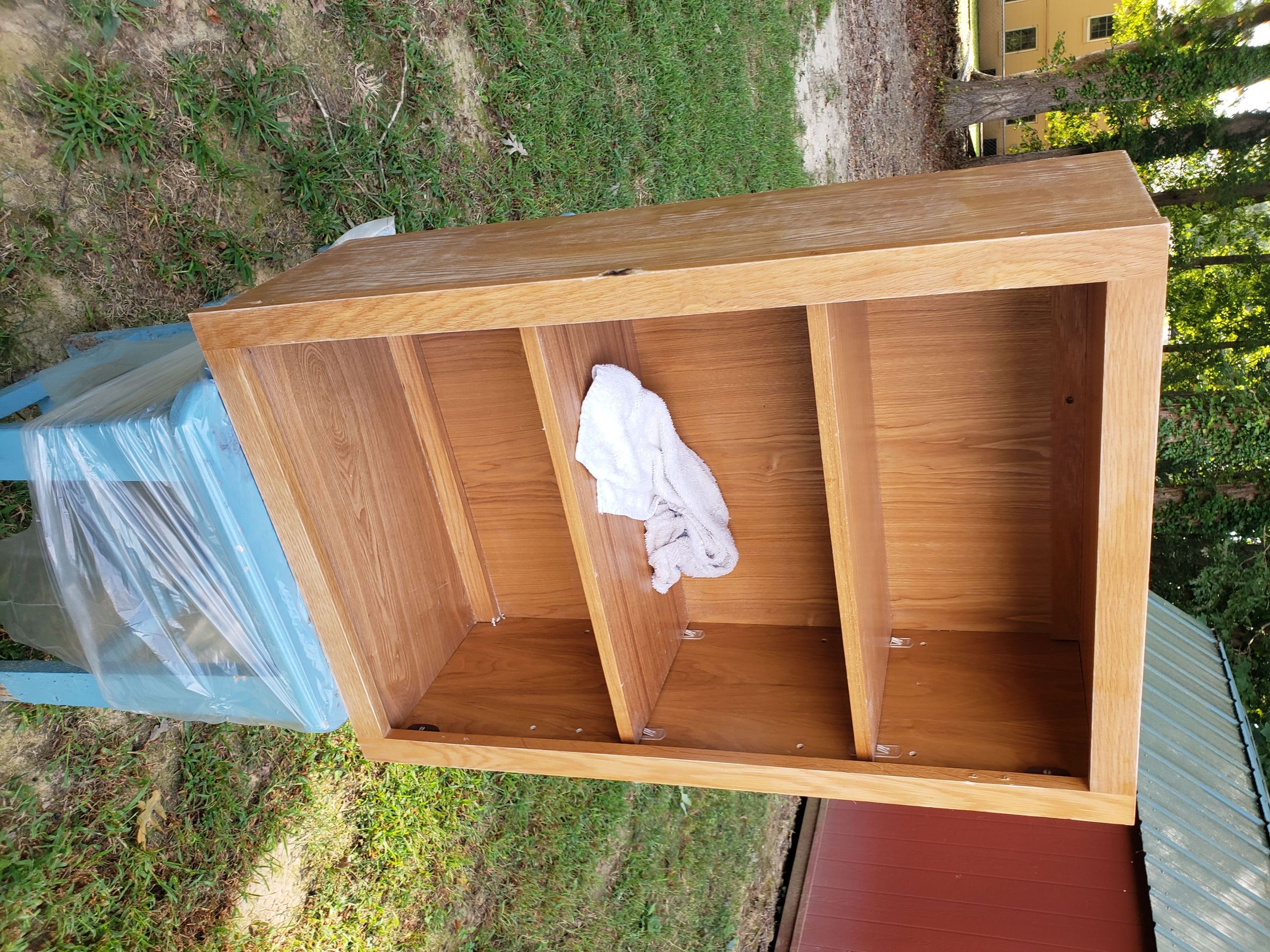 Lending Library From Kitchen Cabinet : 20 Steps (with Pictures ...