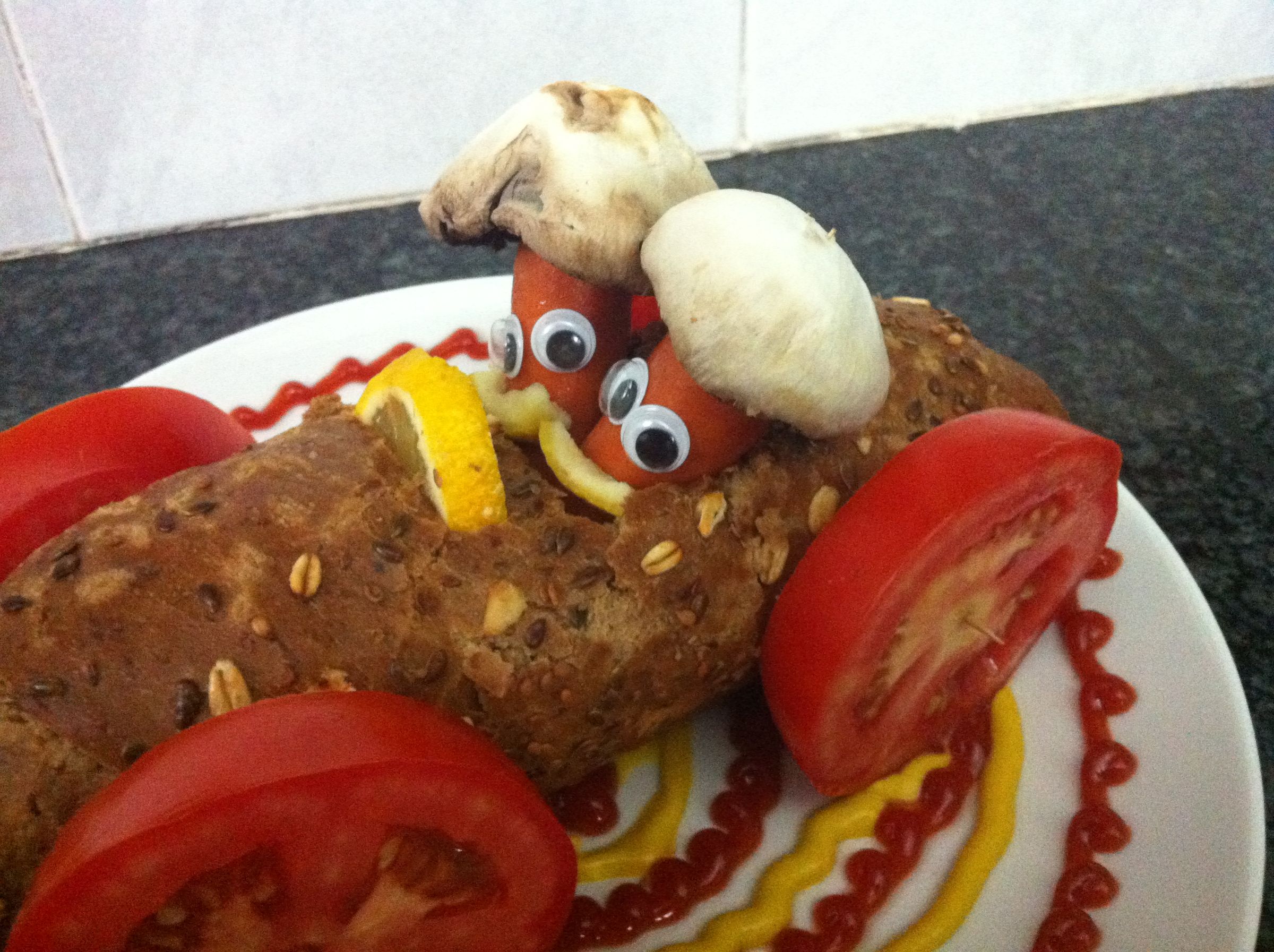 Designed Dinner - Hot Dogs in a Race Car - Instructables